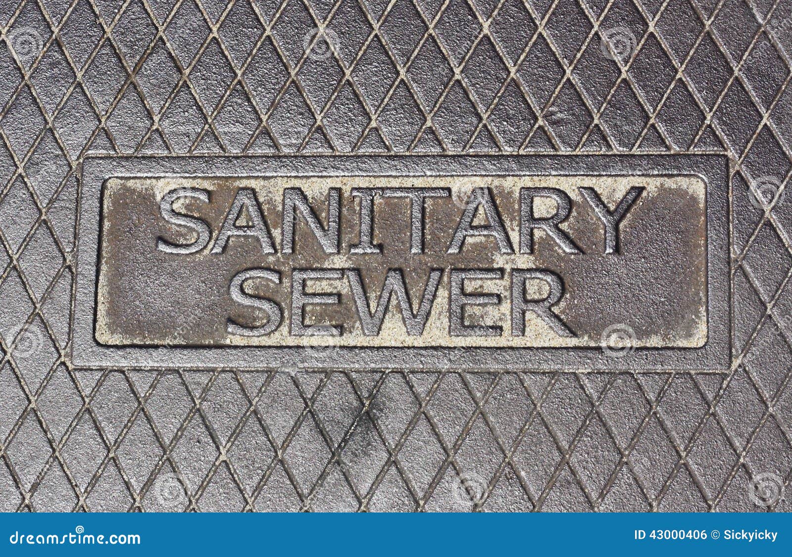 Sanitary sewer stock photo. Image of sewer, sanitary - 43000406