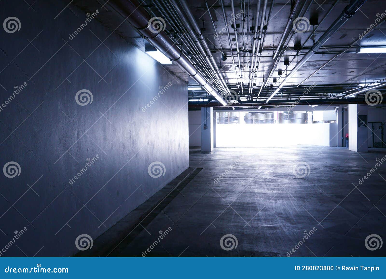 Sanitary System Pipes and Electrical Cables Installed Under Flat Slab ...