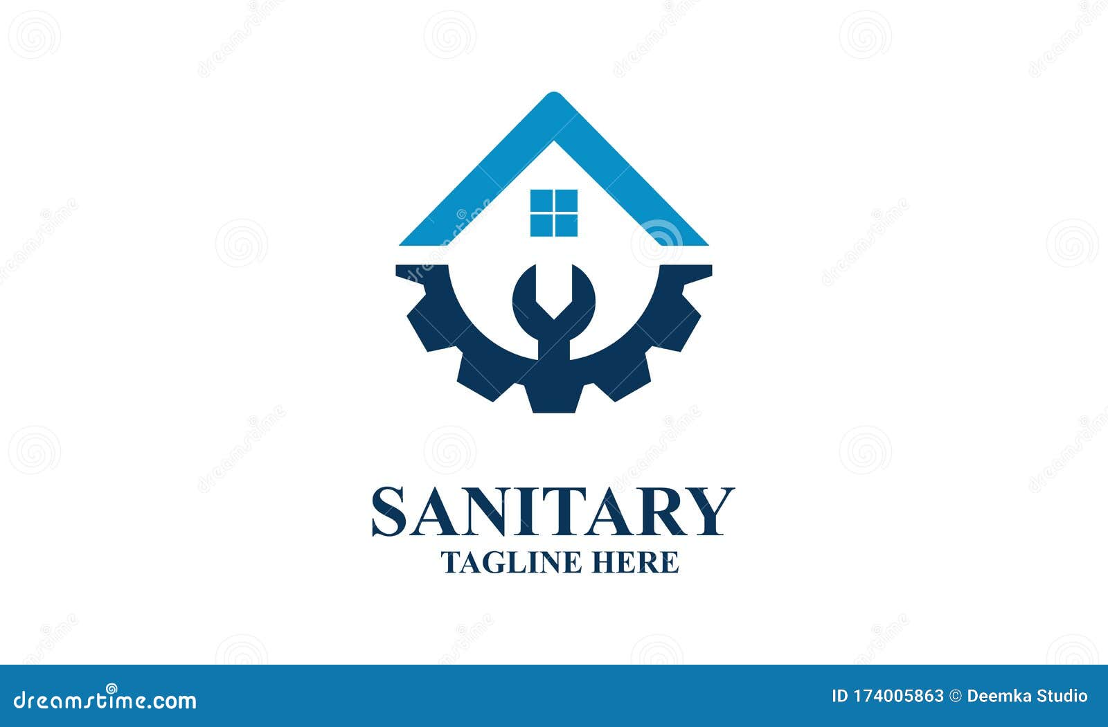Sanitary Ware Logo Design of Icon Vector Illustrations Stock Vector ...