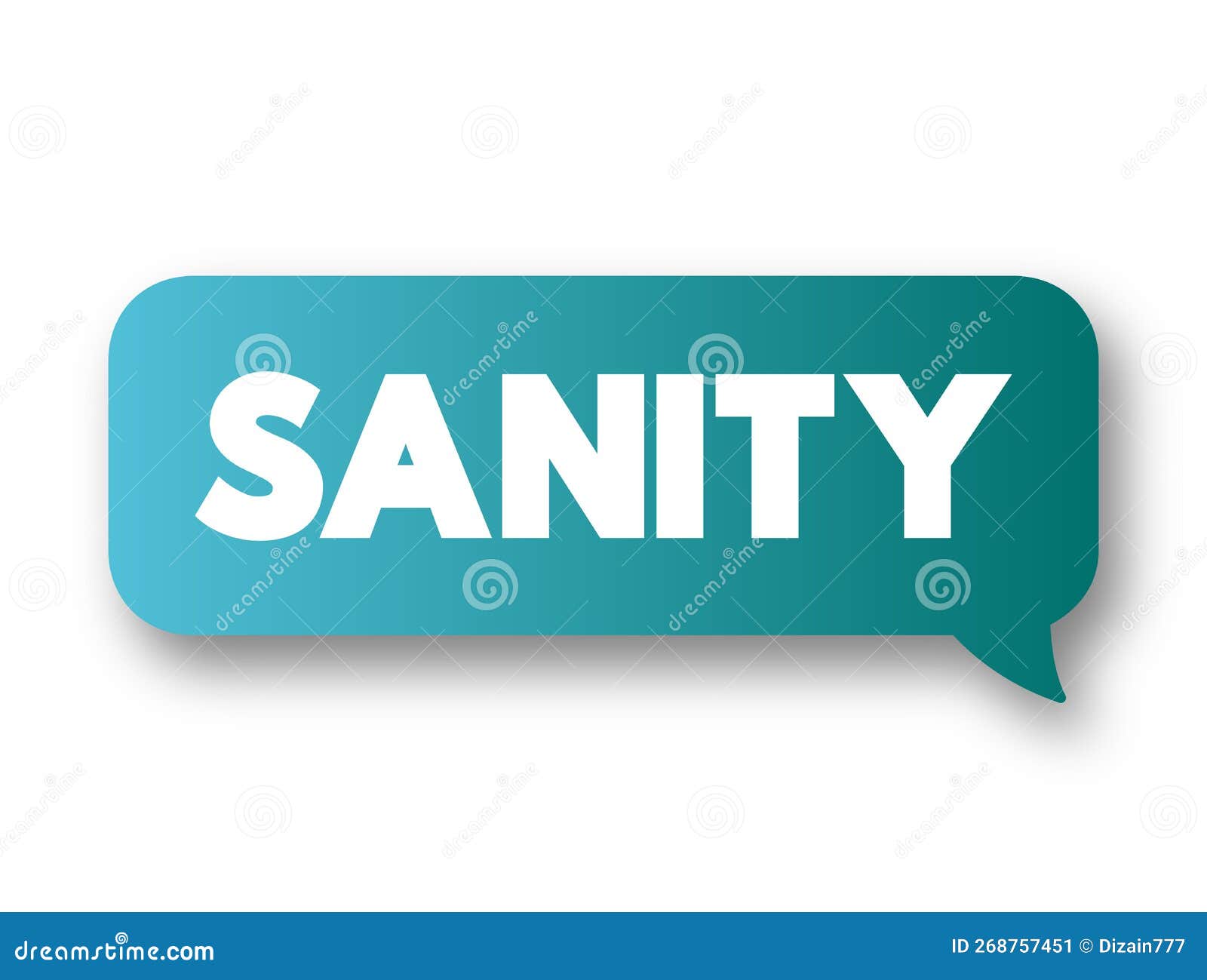 Sanity Text Button On Keyboard, Concept Background Royalty-Free Stock ...