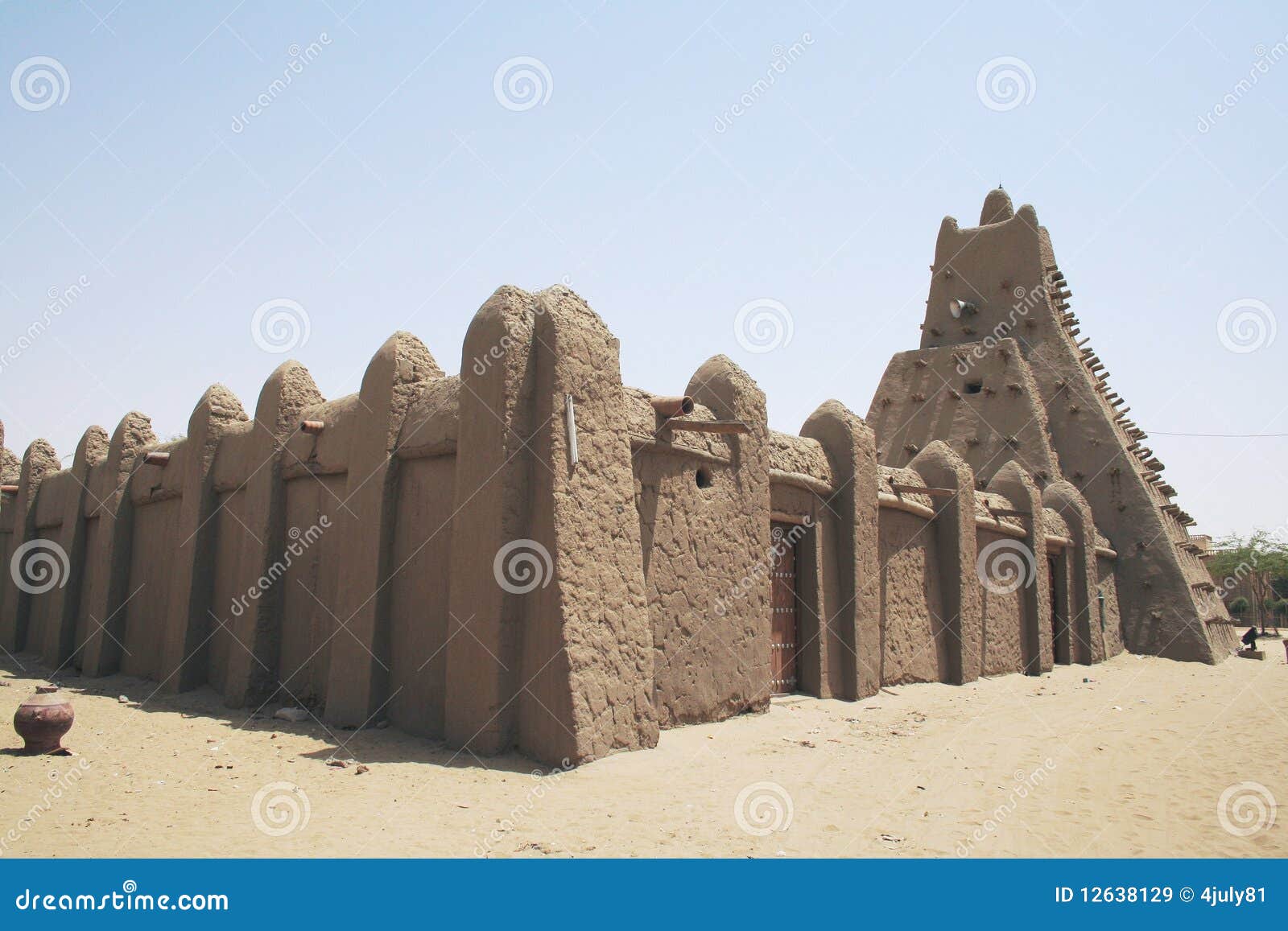 Sankore stock image. Image of allah, mali, sankore, africa - 12638129