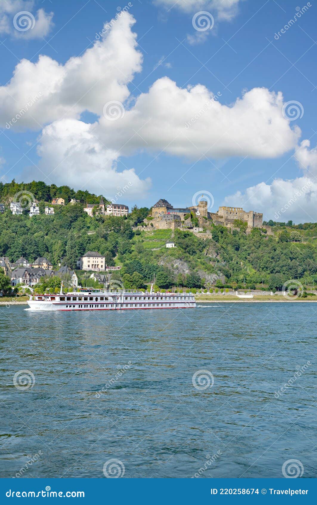 Sankt Goar,Rhine River,Germany Stock Photo - Image of vacation, europe ...