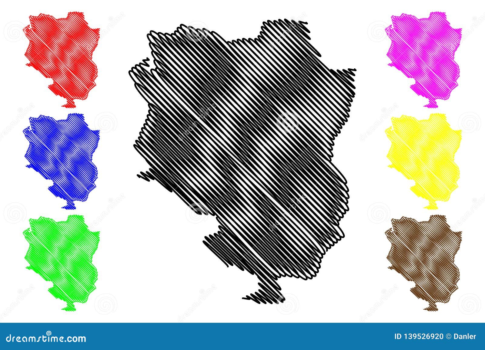 Sankuru Province Map Vector Stock Vector - Illustration of area, congo ...