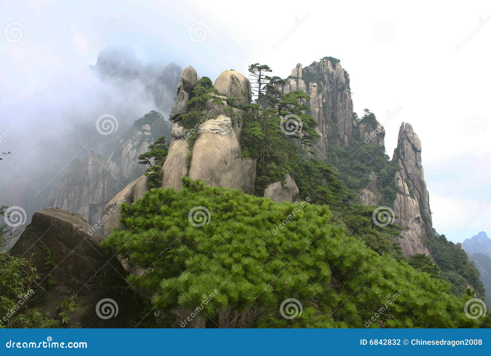 Sanqing mountains stock photo. Image of beauty, sanqing - 6842832