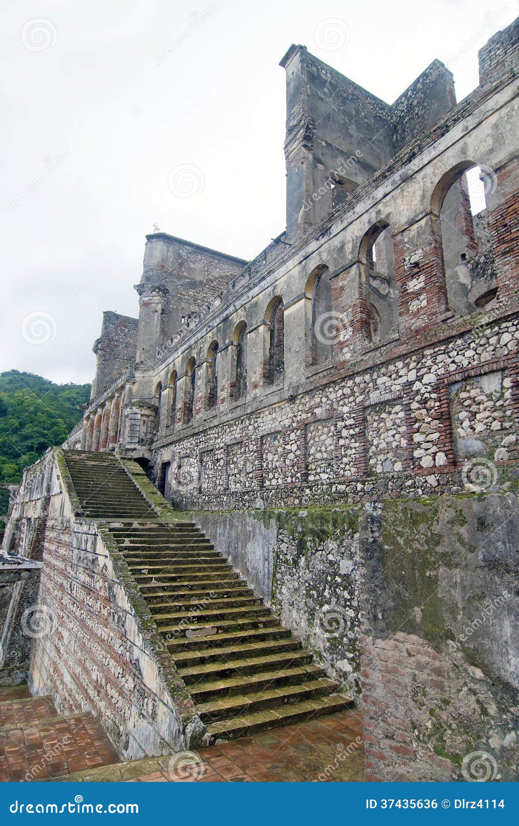 Sans-Souci Ruins at Milot, Haiti Stock Photo - Image of prince ...