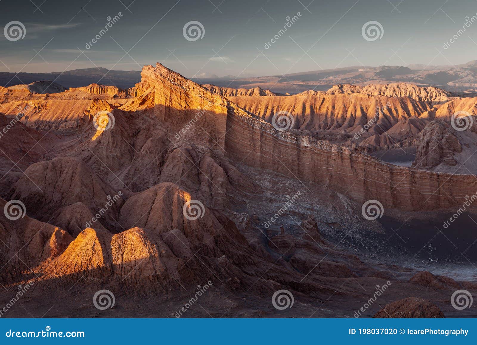 Sanstone Cliffs in Atacama stock photo. Image of nature - 198037020