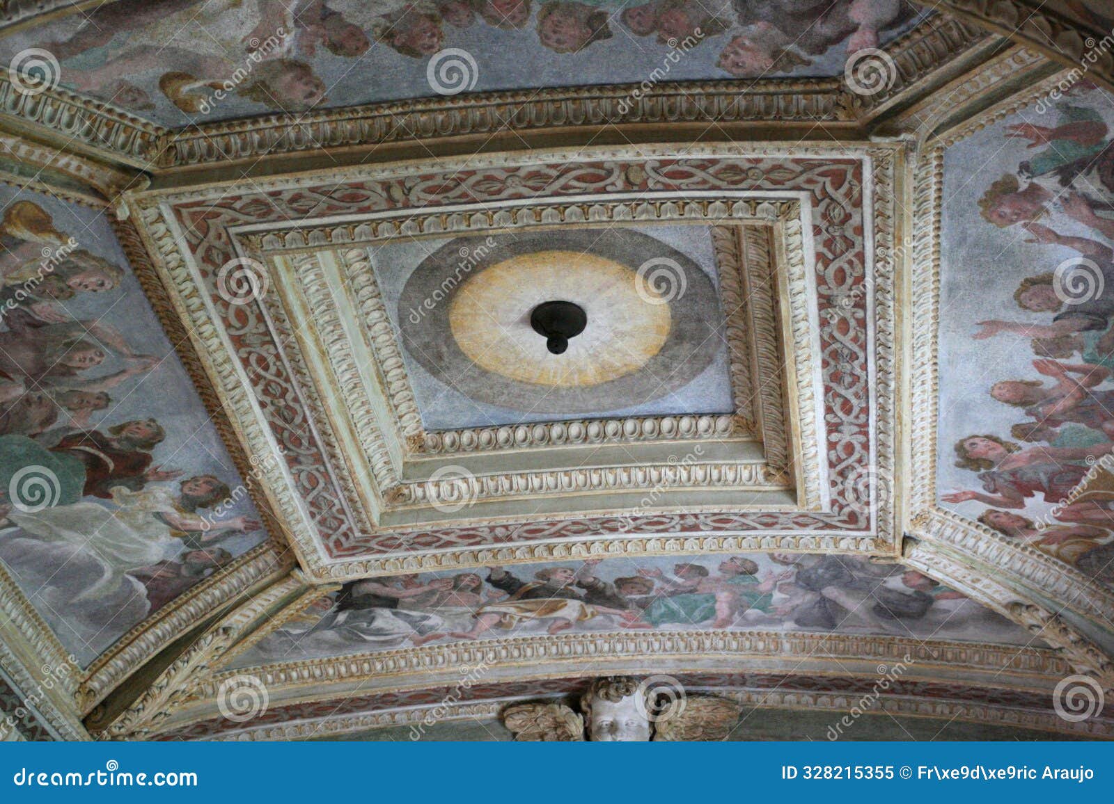 In the Sant Eustorgio Basilica in Milan - Italy Stock Image - Image of ...