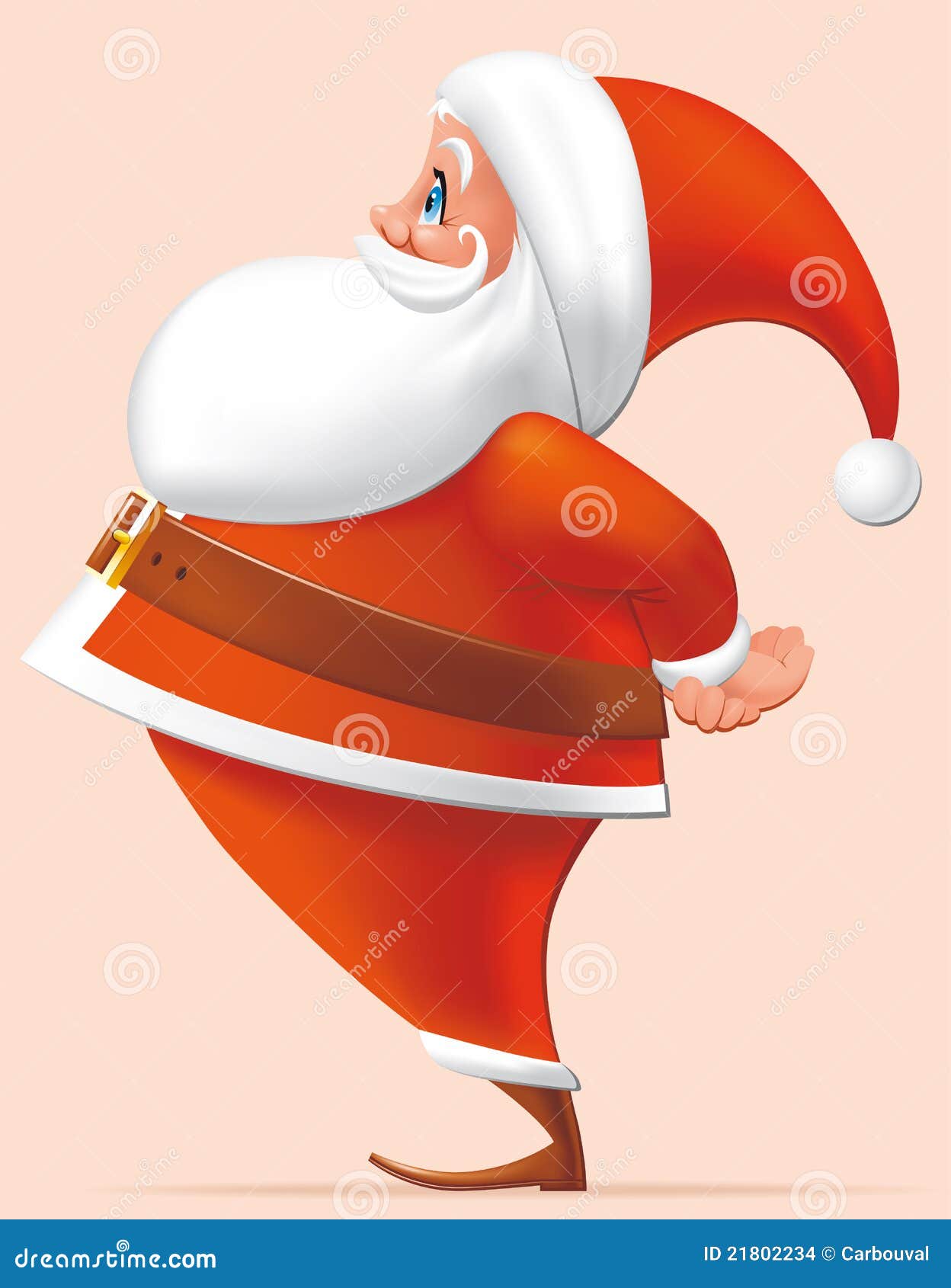 Santa stock illustration. Illustration of stand, claus - 21802234