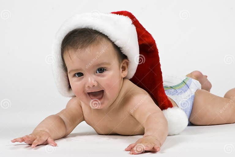 Santa Baby stock photo. Image of looking, darling, santa - 7660128
