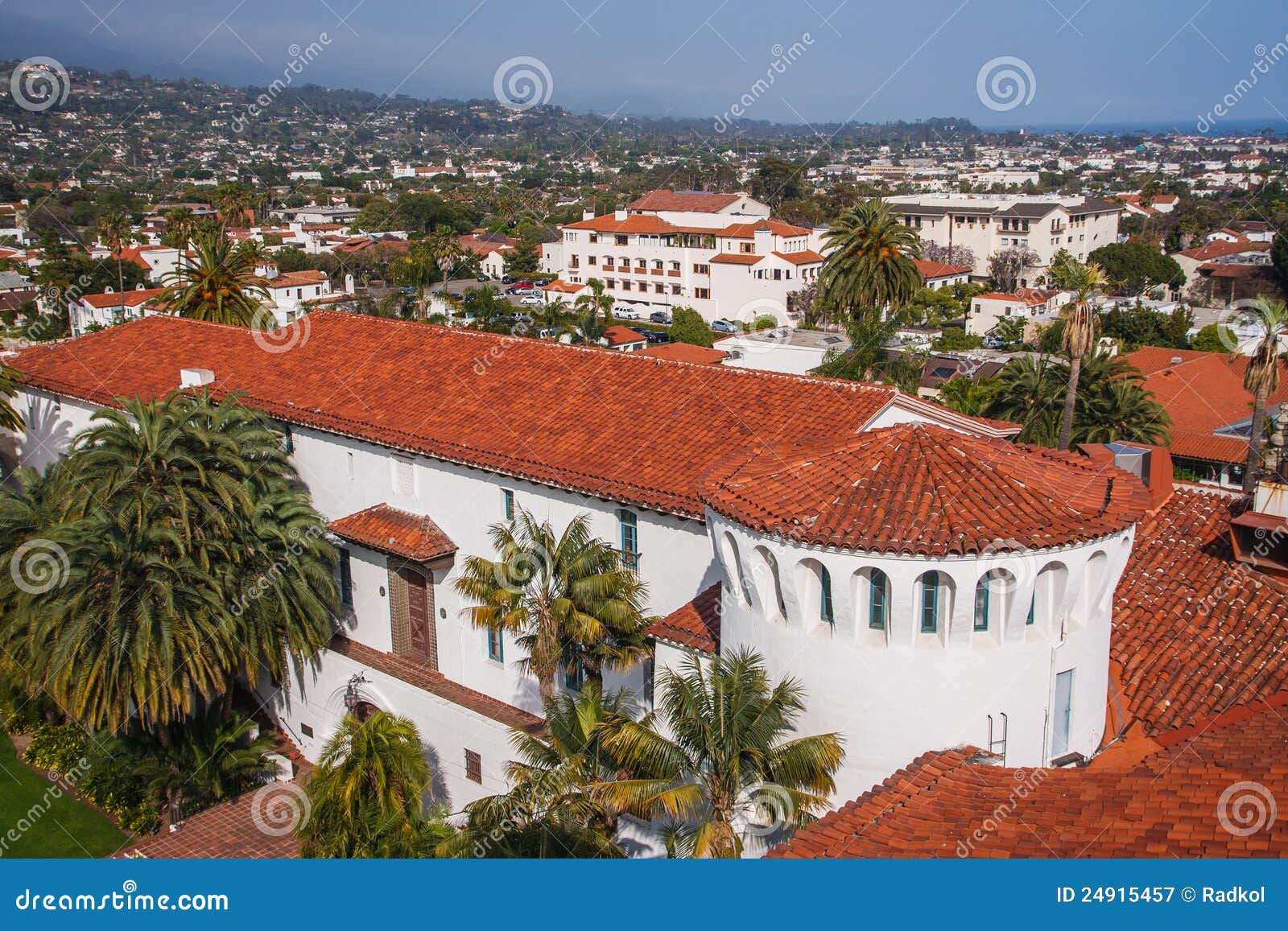 Santa Barbara stock image. Image of government, town - 24915457