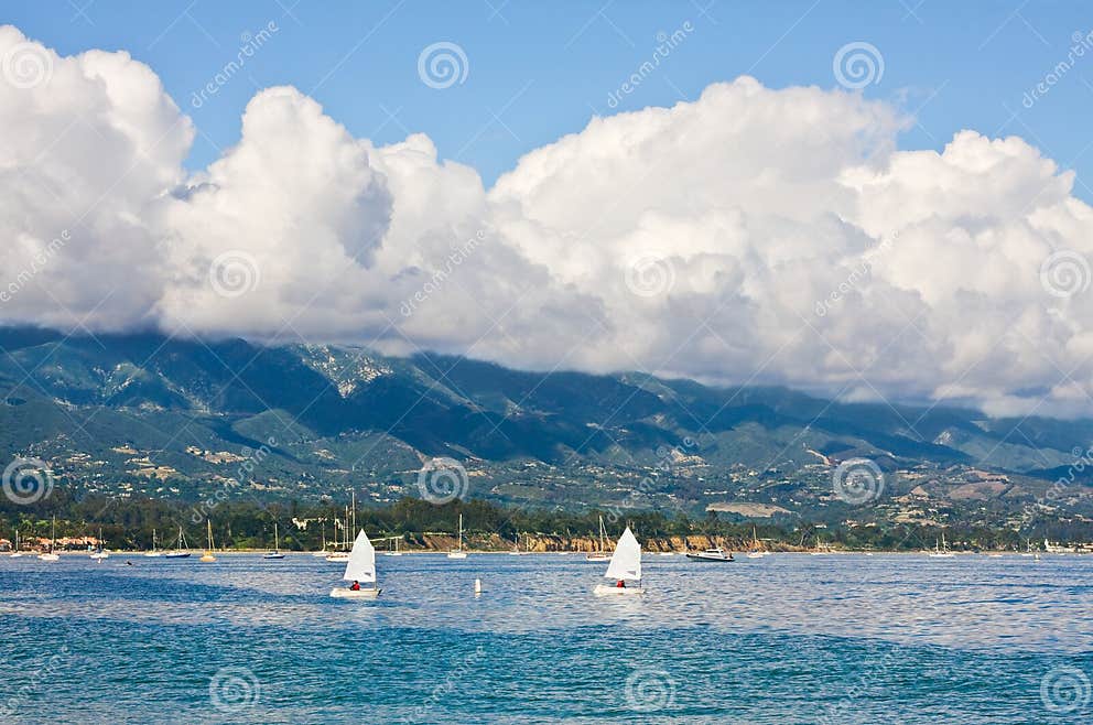 Santa Barbara Waterfront stock photo. Image of recreation - 9969168