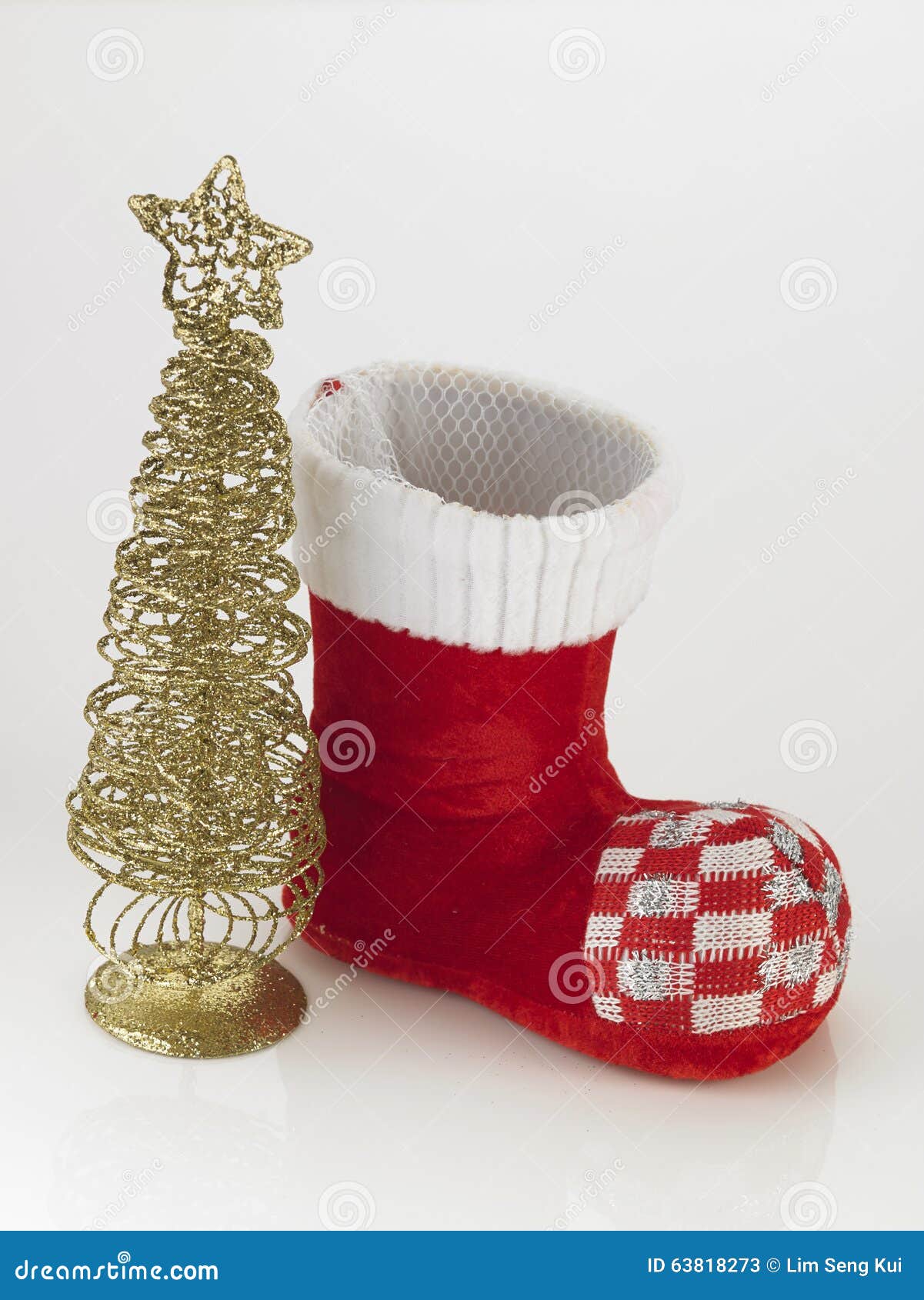Santa boot stock image. Image of present, culture, boot - 63818273