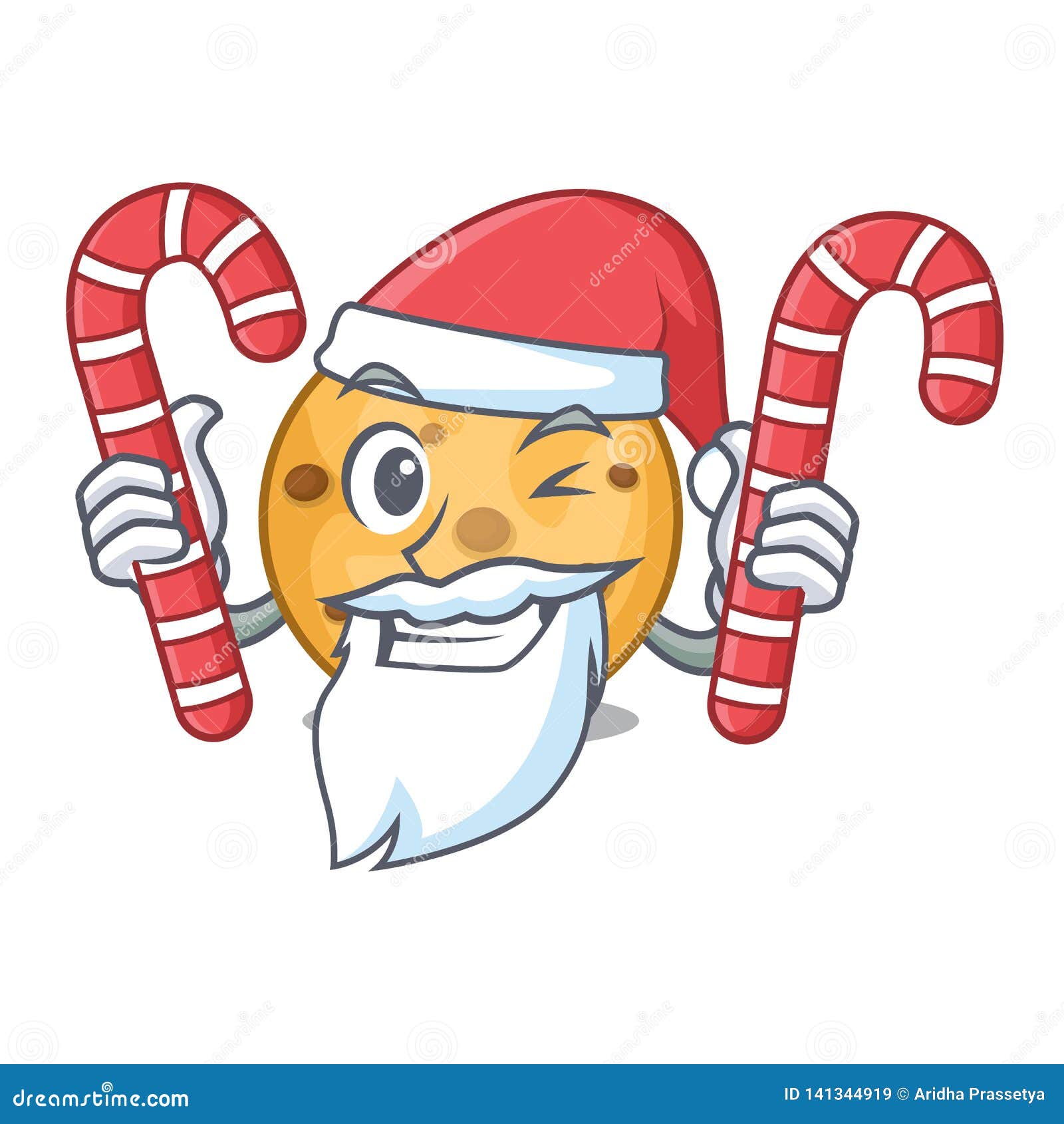 Santa Cereal Box Isolated With The Cartoons 140782801