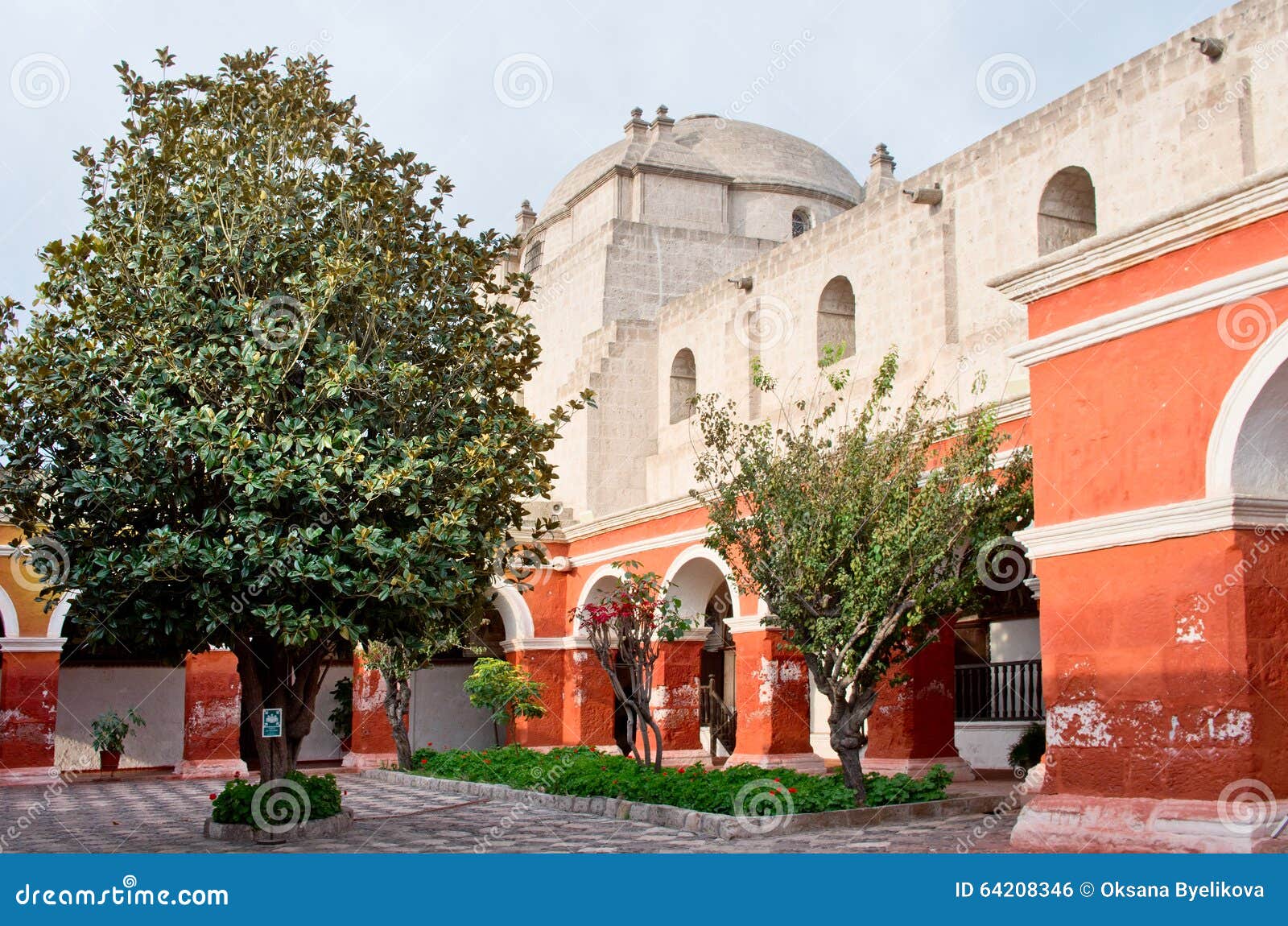 Santa Catalina Monastery I Arequipa, Peru Arkivfoto - Bild av kyrka ...