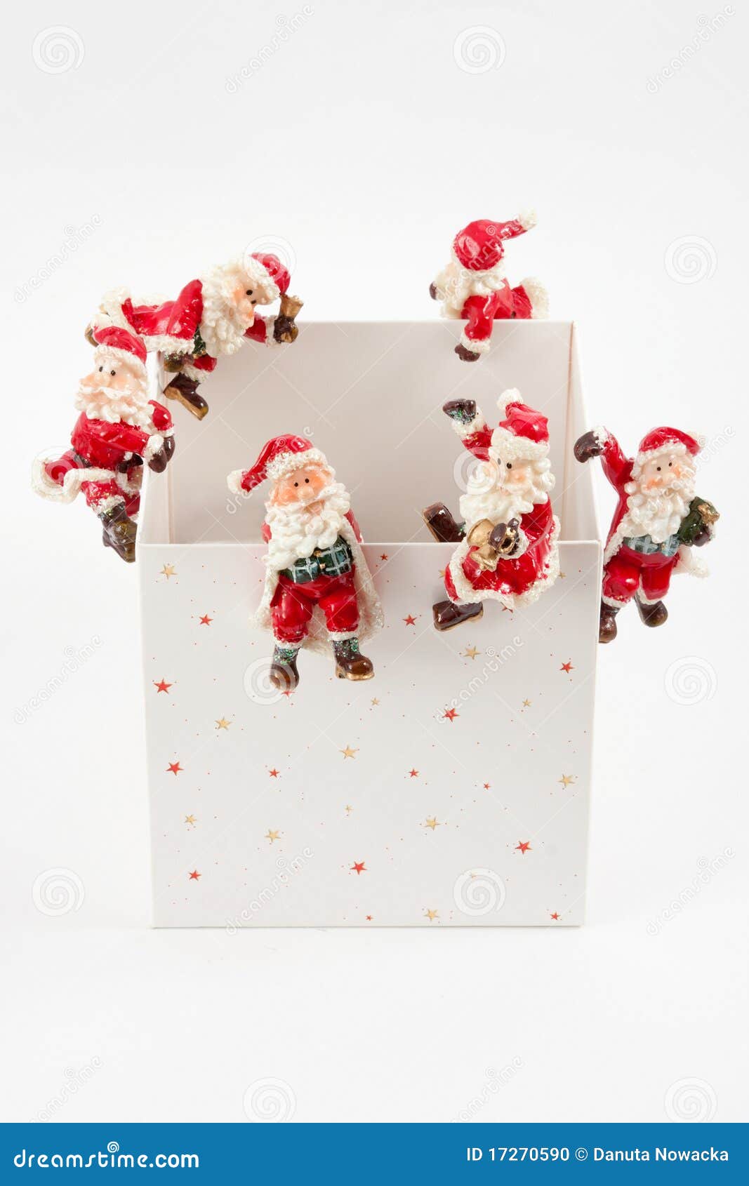 Santa Claus stock photo. Image of decoration, climb, blond - 17270590