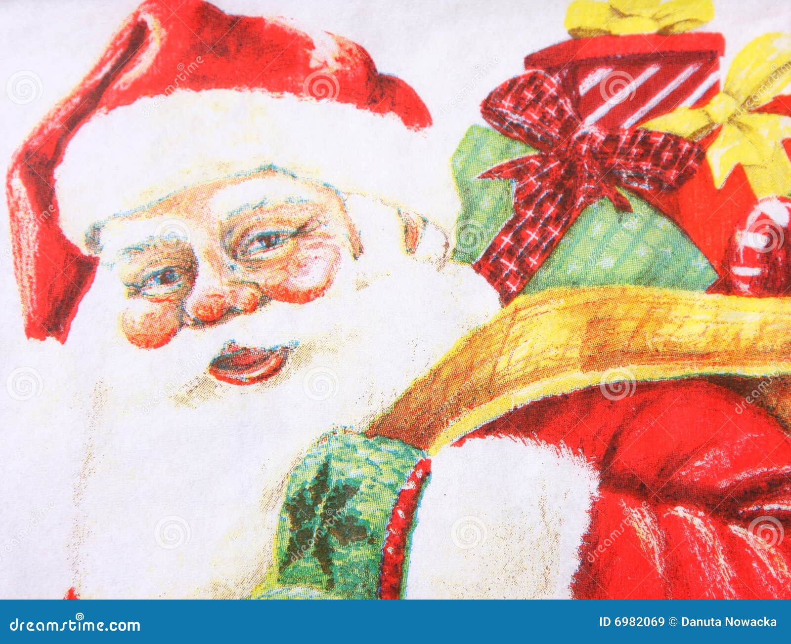 Santa Claus stock illustration. Illustration of cheerful - 6982069