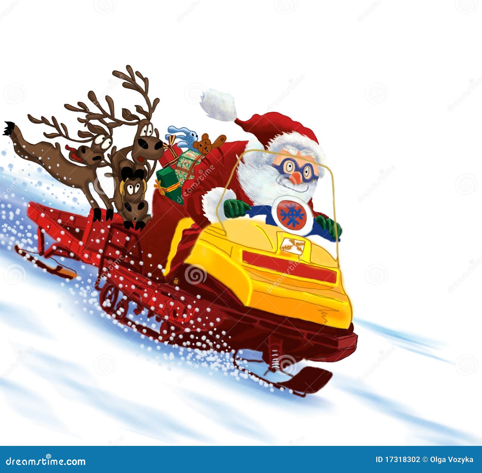 Snowmobile Cartoons, Illustrations & Vector Stock Images - 4988 ...