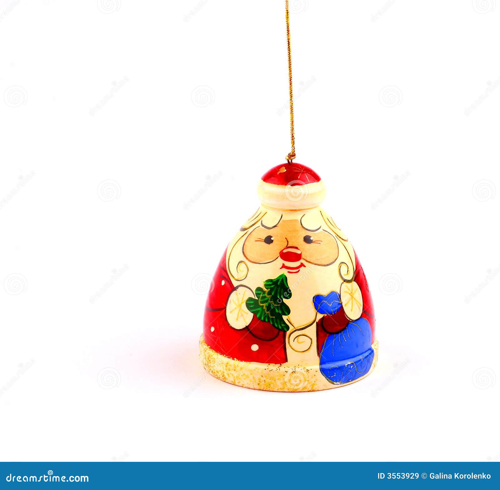 Santa Claus Attached To String Stock Image - Image of moroz, year: 3553929