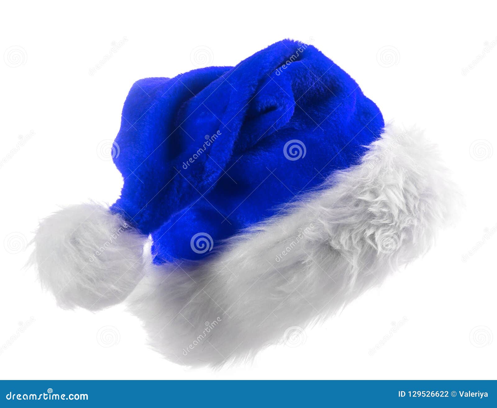 Blue Santa Hat