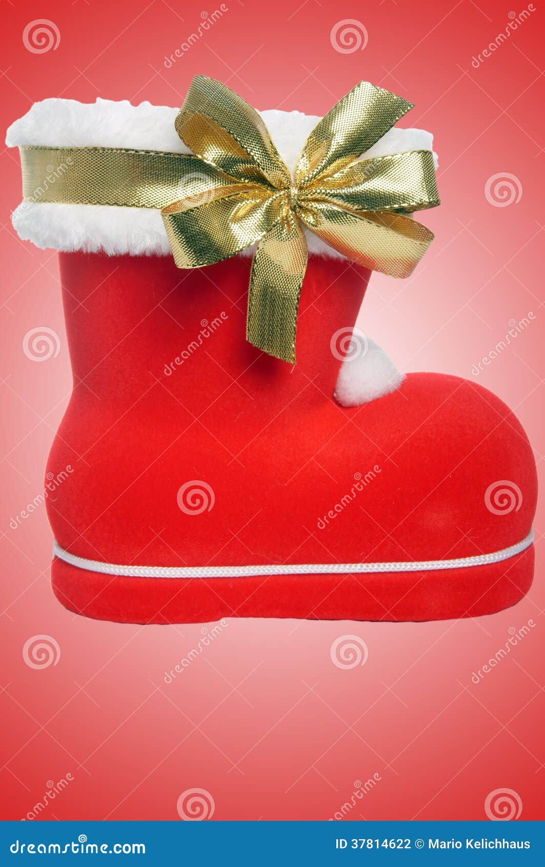Santa Claus Boot stock photo. Image of wrapping, schleige - 37814622