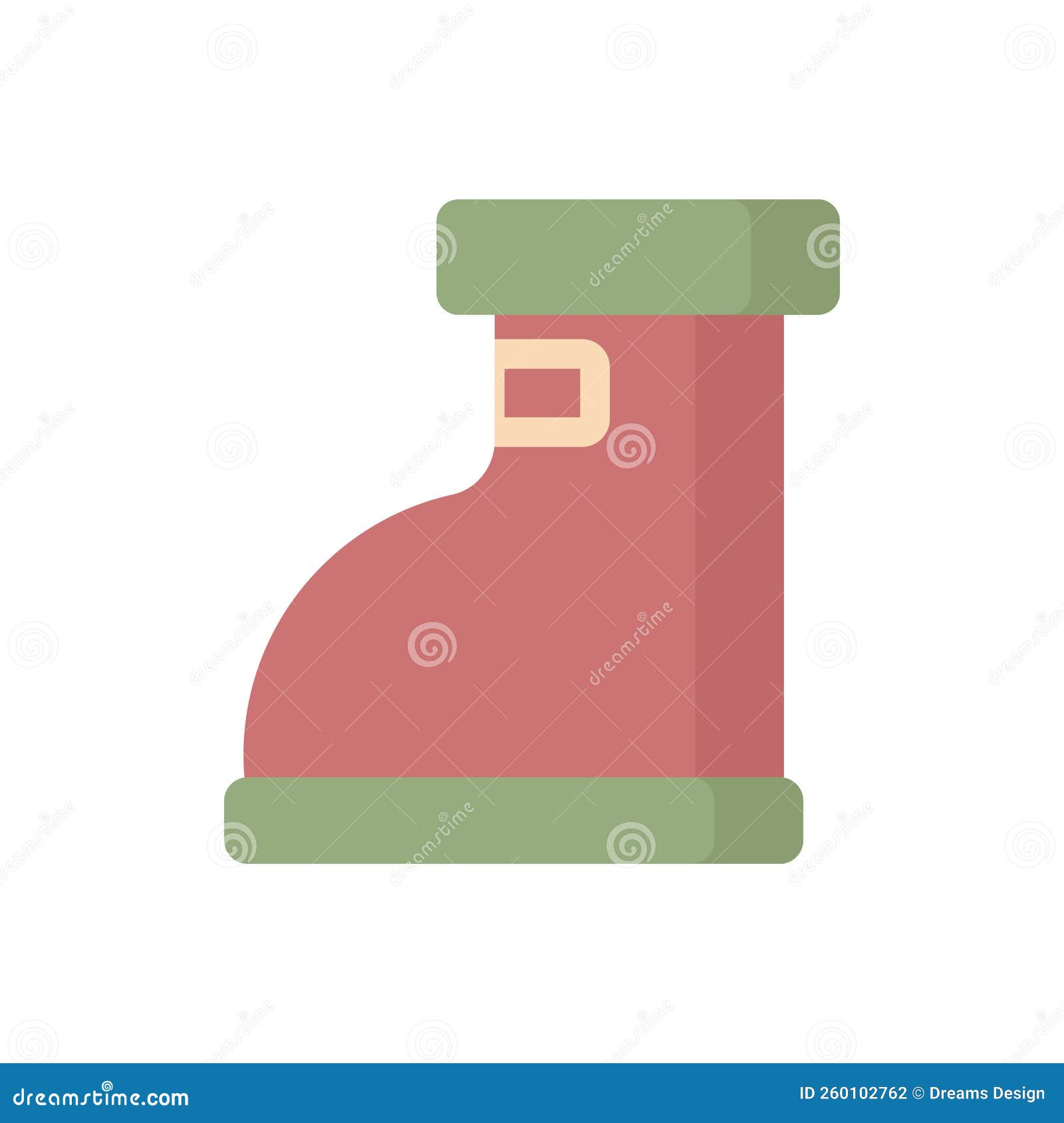 Santa Claus Boot Icon Flat Style Vector Design Stock Vector ... Santa Claus Boot Icon Flat Style Vector Design Stock Vector ...