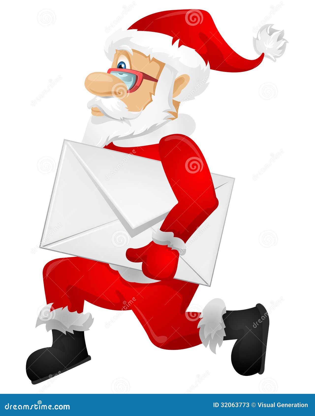 Santa Claus stock vector. Illustration of christmas, fictional - 32063773