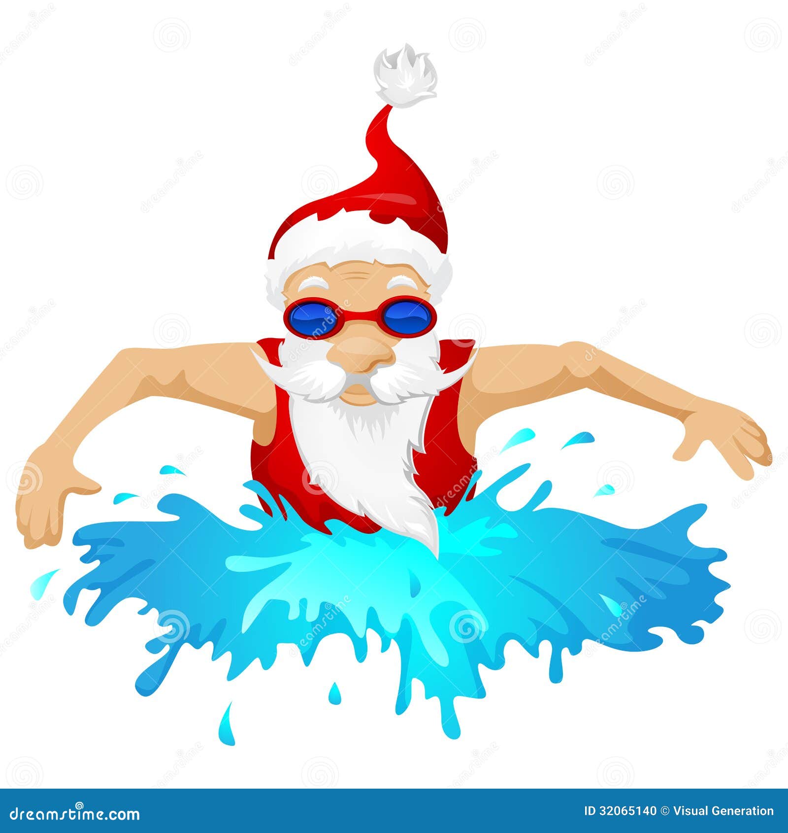 Santa Claus stock vector. Illustration of senior, claus - 32065140