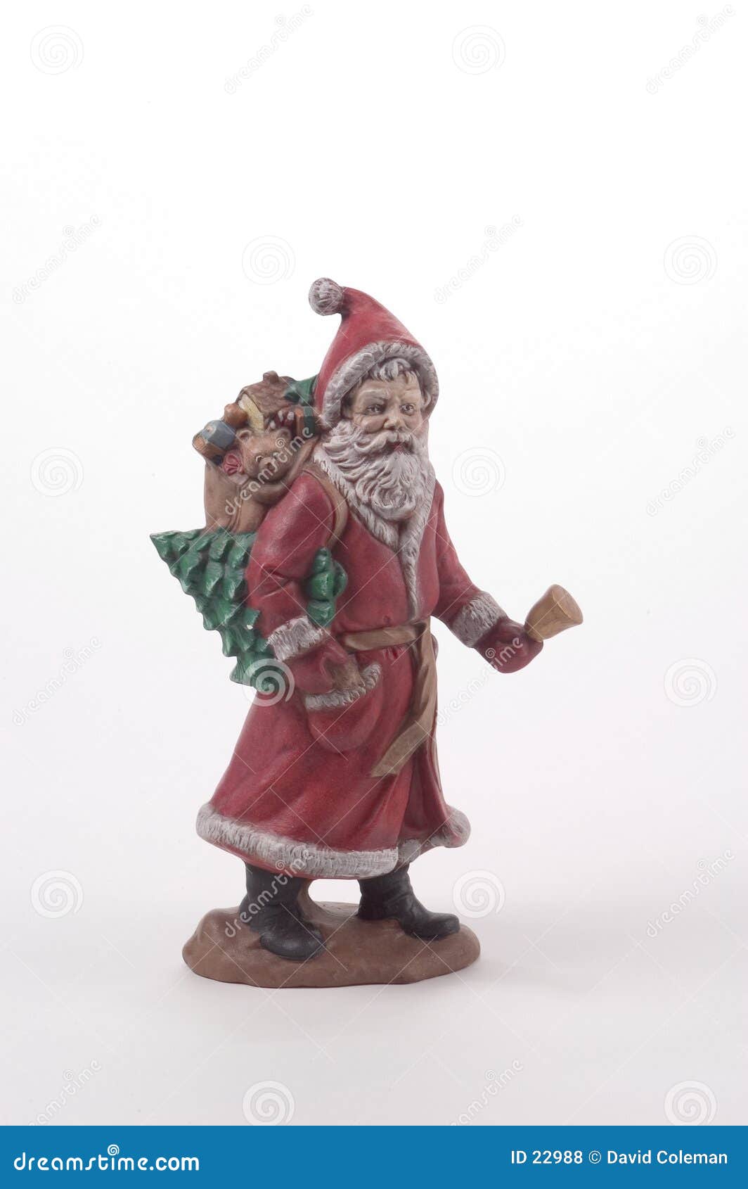 Santa Claus Ceramic stock photo. Image of ringing, santa - 22988