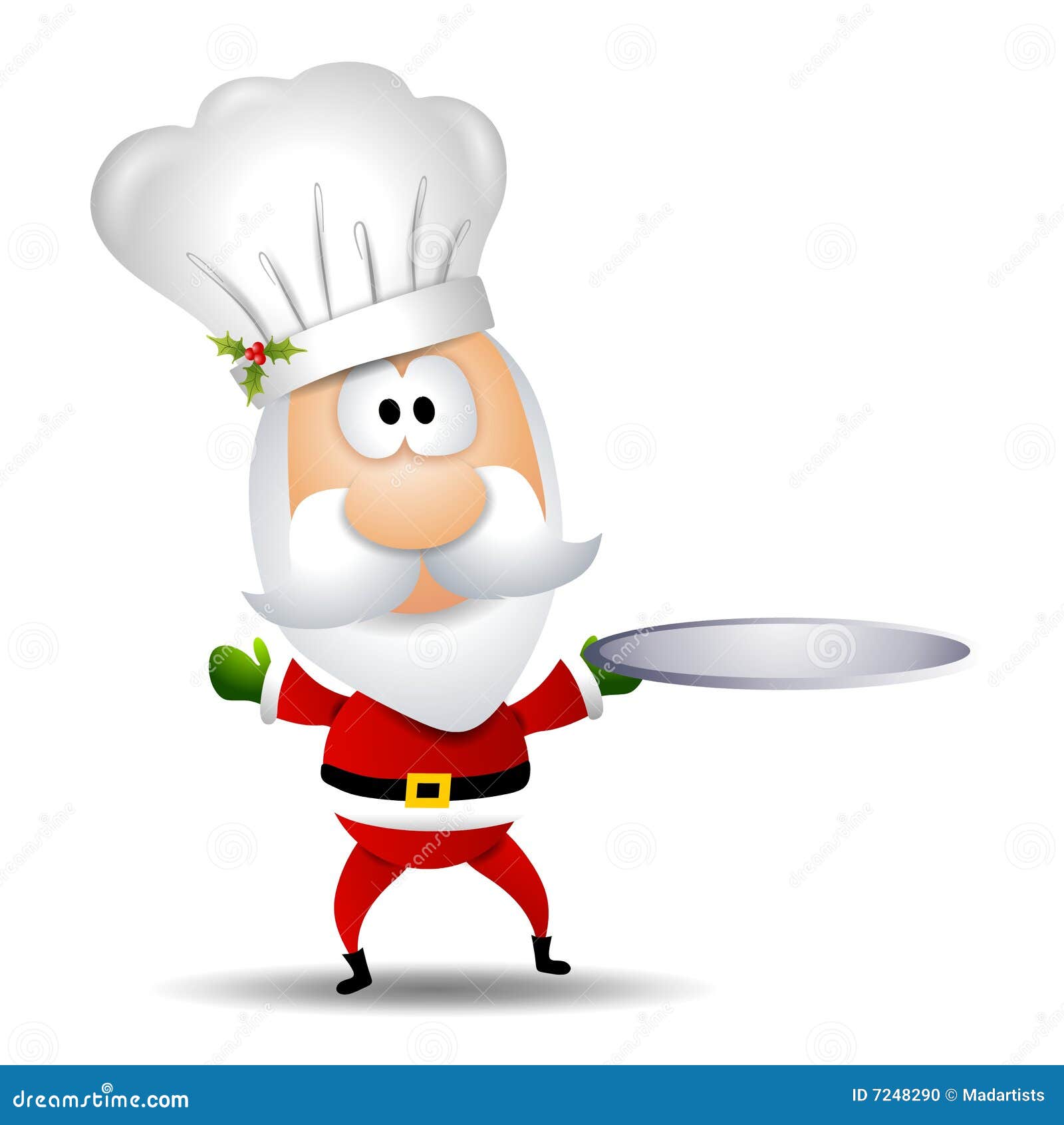 Santa Claus Chef Stock Photo - Image: 7248290