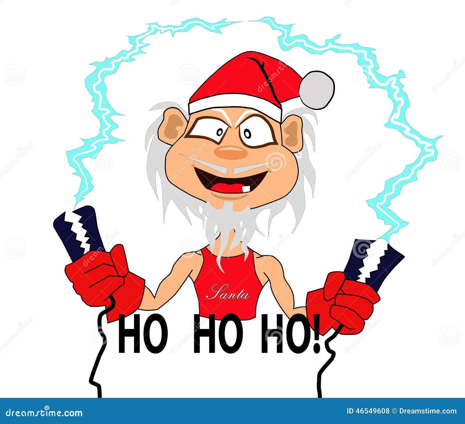 Santa Claus stock illustration. Illustration of santa - 46549608