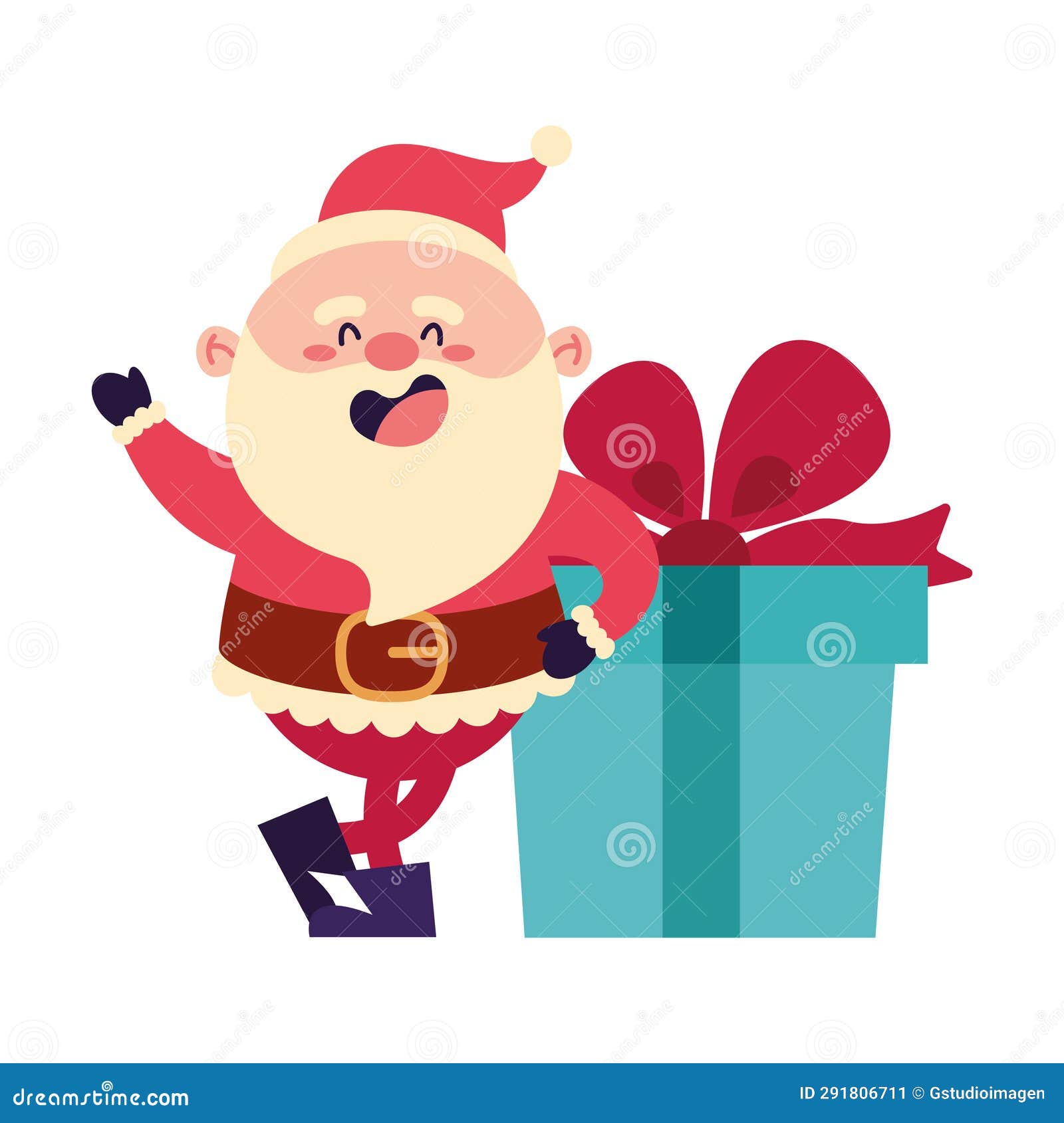 Santa claus design stock illustration. Illustration of noel - 291806711