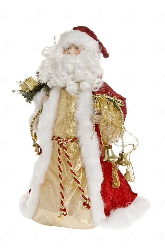 Santa Claus Figure Facing Left Stock Image - Image of merry, sack: 2936001