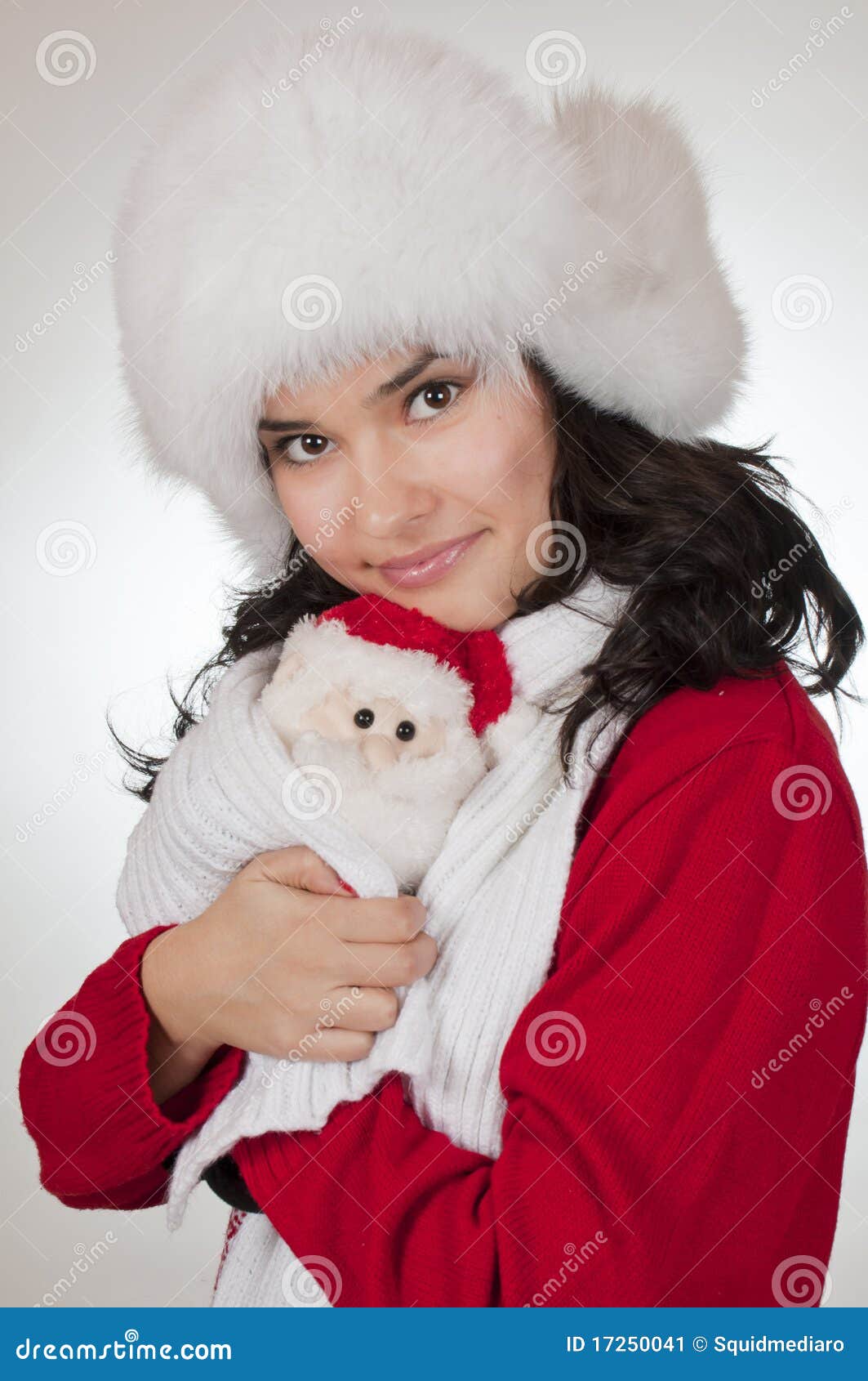 Santa Claus got a cold stock image. Image of beautiful - 17250041