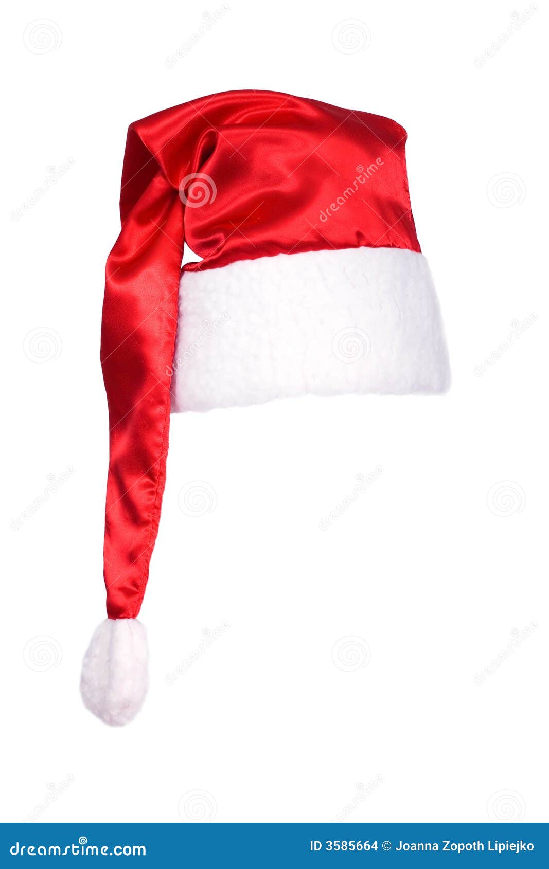 Santa Claus hat isolated stock photo. Image of special - 3585664