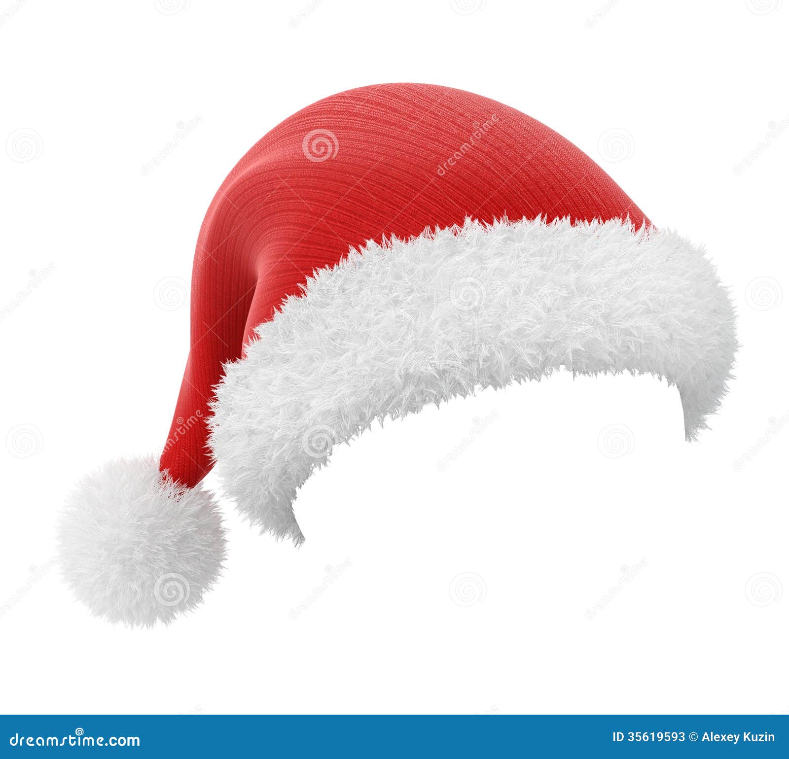 Santa Claus-Hut stock abbildung. Illustration von isolat - 35619593