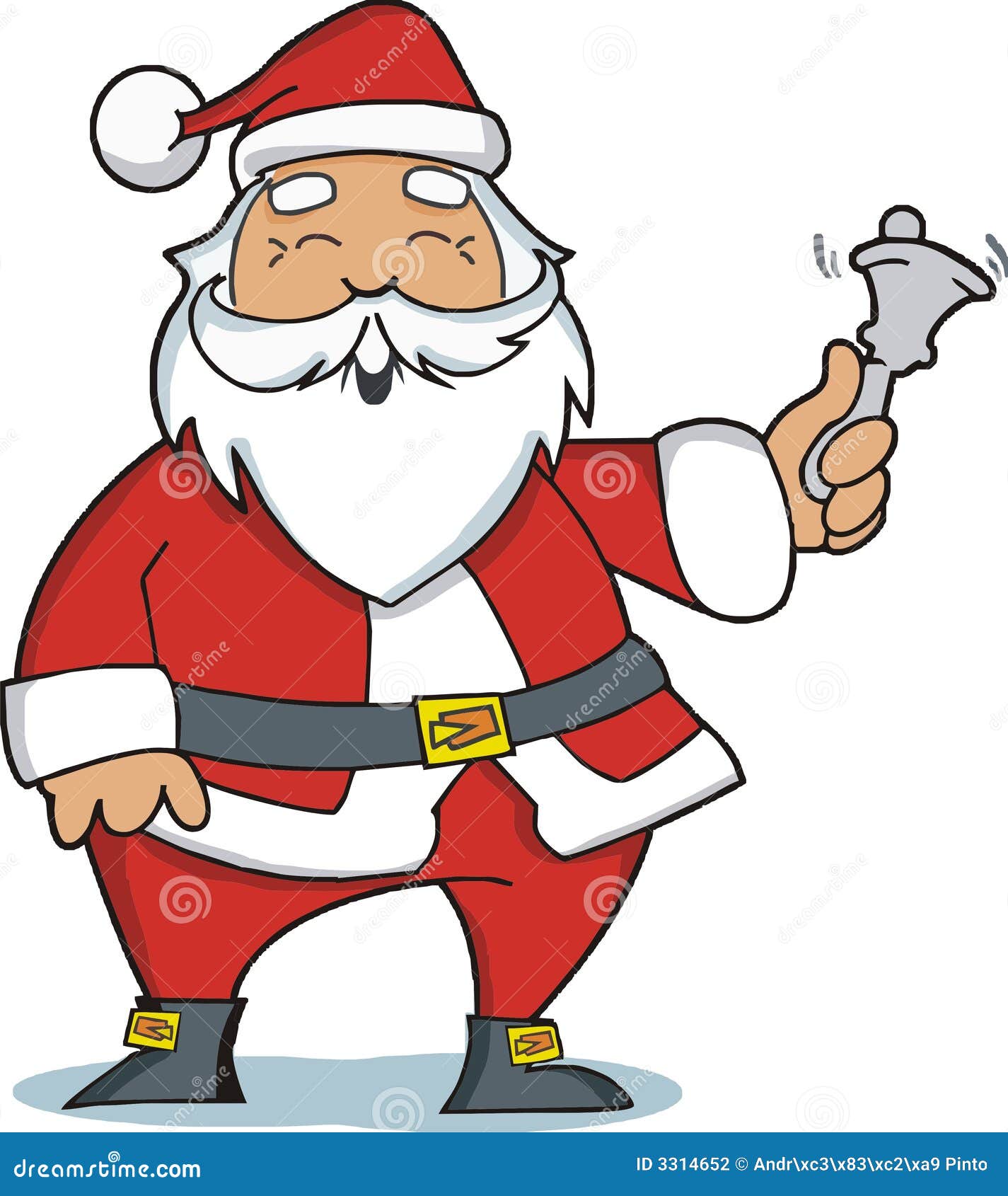 Santa Claus Illustration stock illustration. Illustration of charitable ...