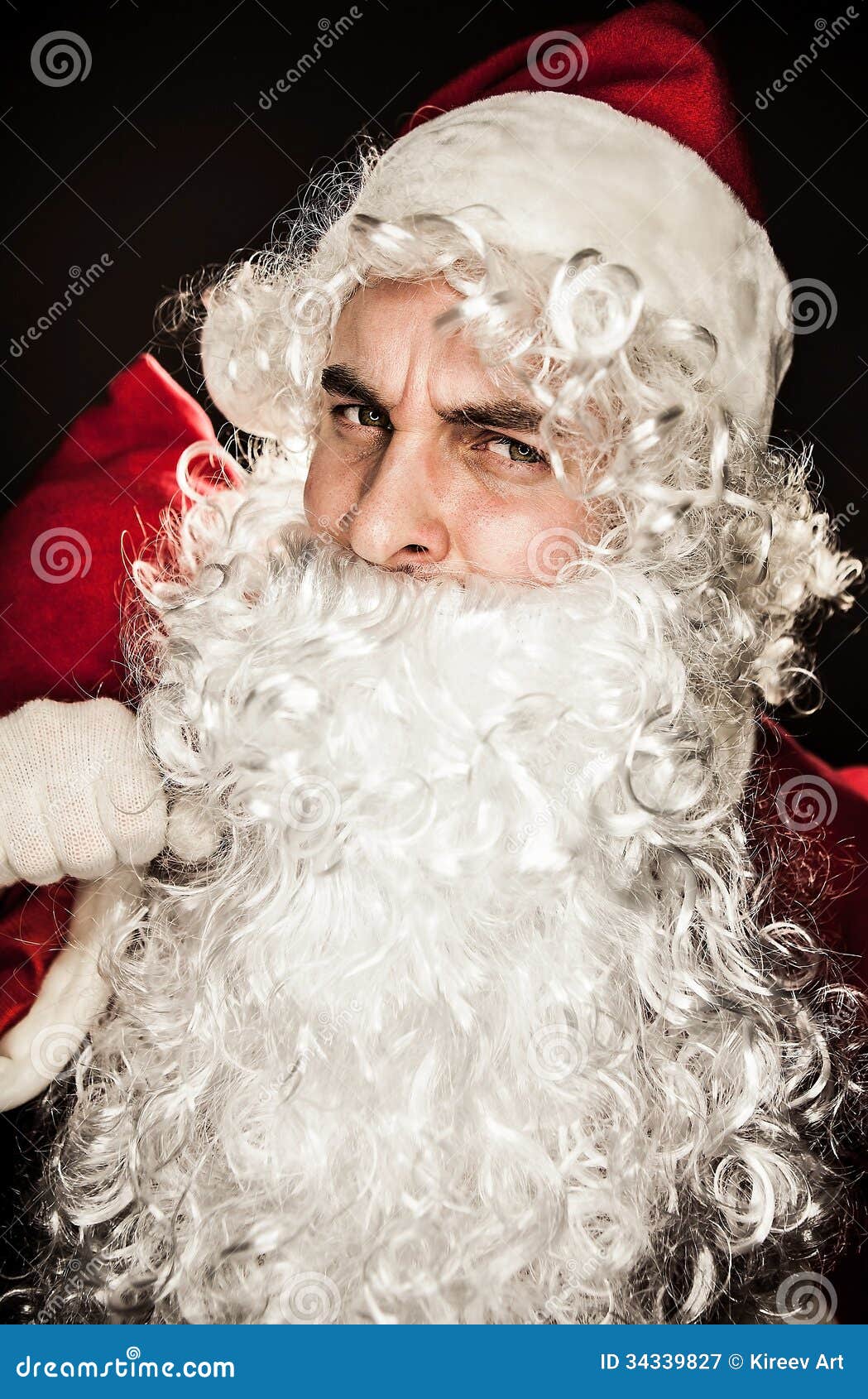 Santa Claus. stock image. Image of holiday, december - 34339827