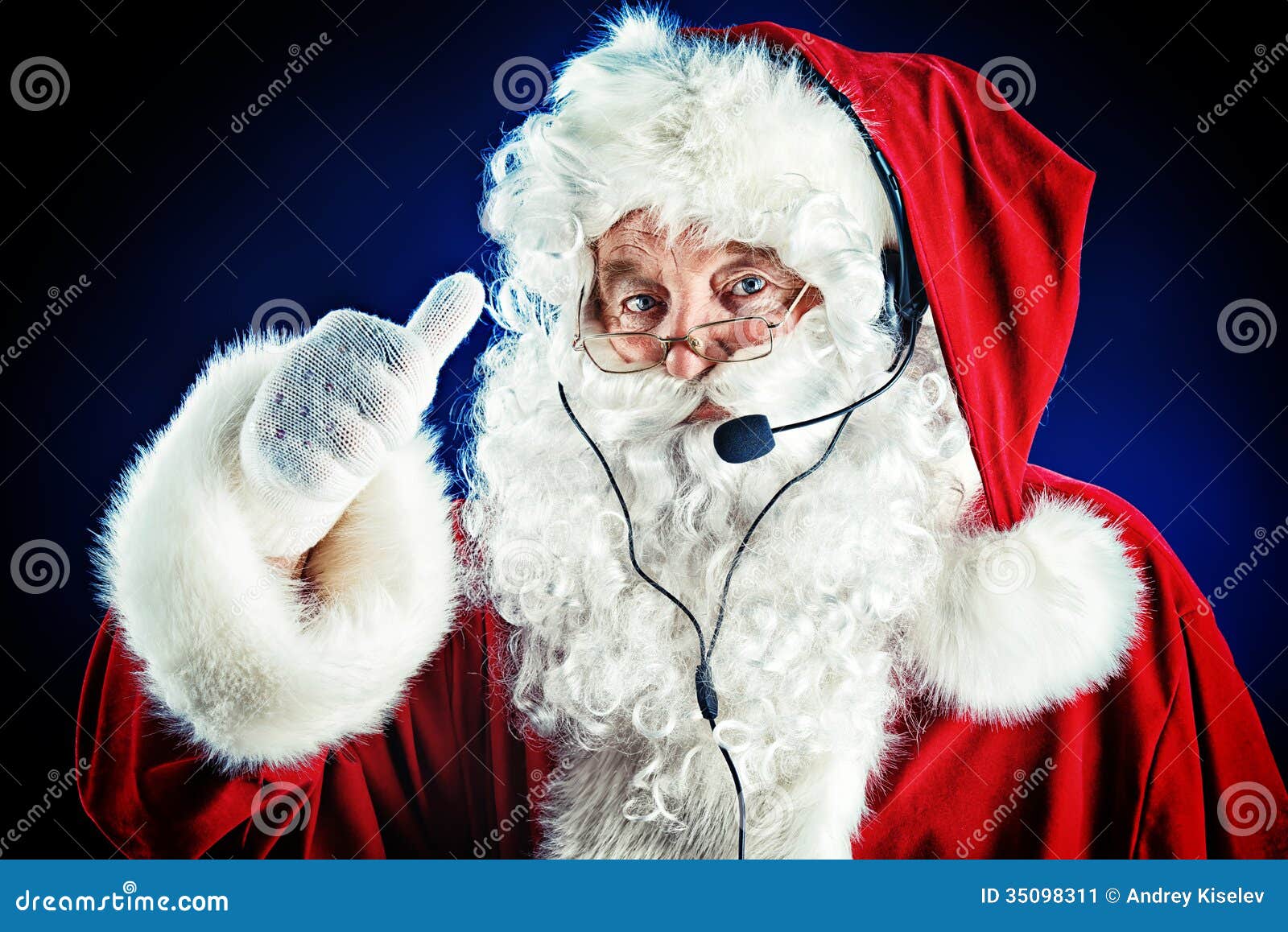 Santa Claus moderna imagen de archivo. Imagen de presentes - 35098311