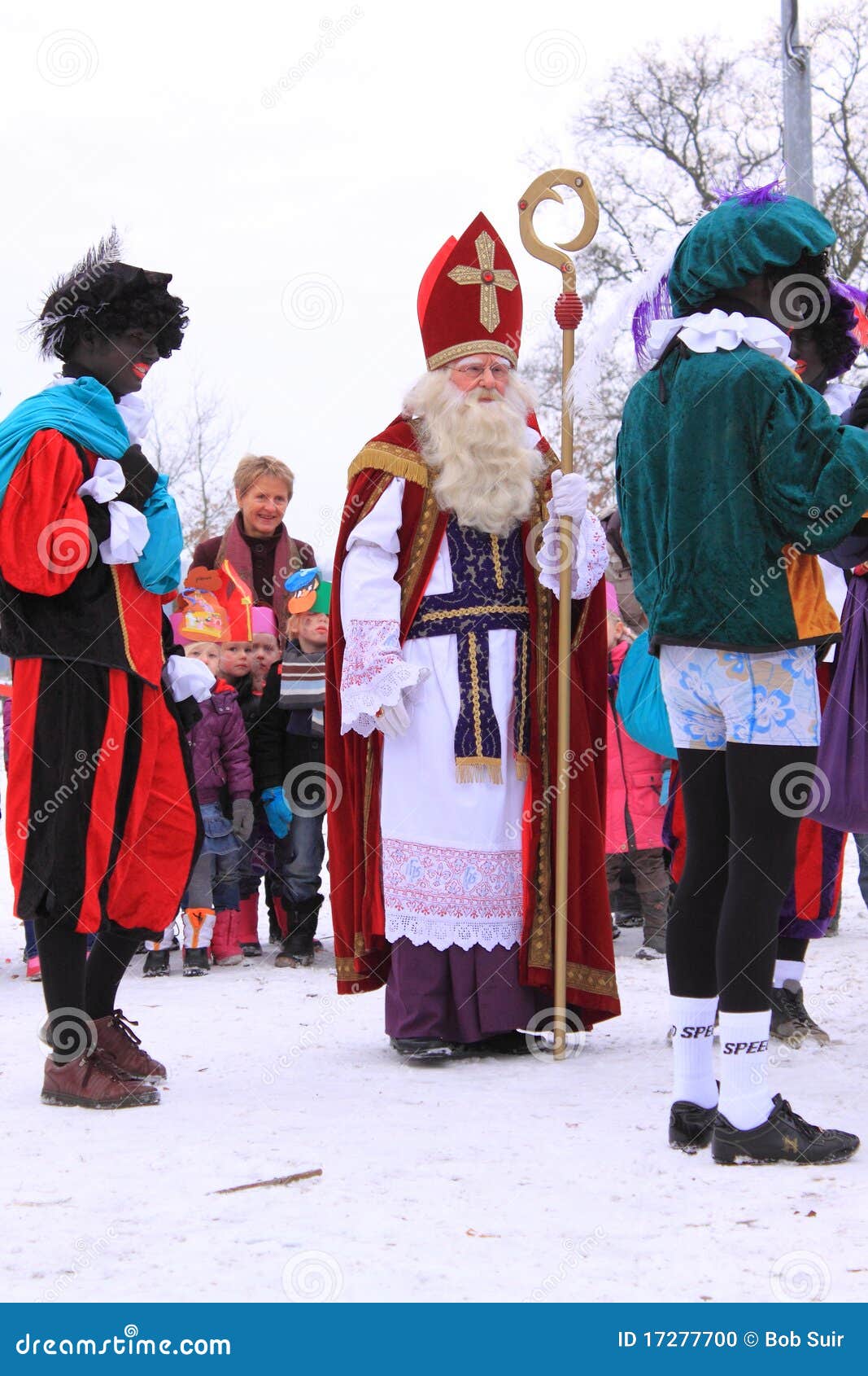 Santa Claus in the Netherlands Editorial Image - Image of holiday ...