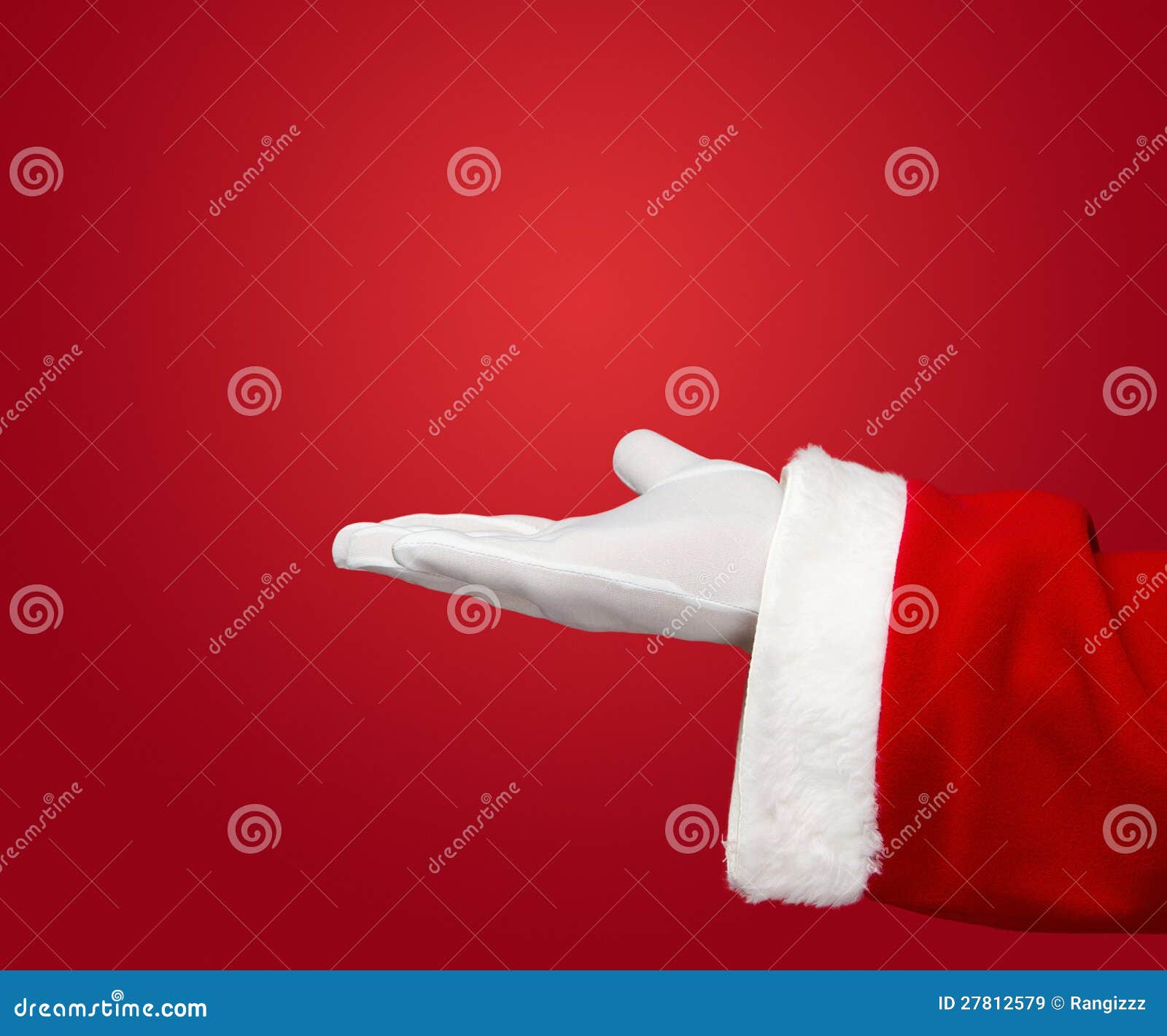 Santa Claus open hand stock image. Image of luxury, festive - 27812579