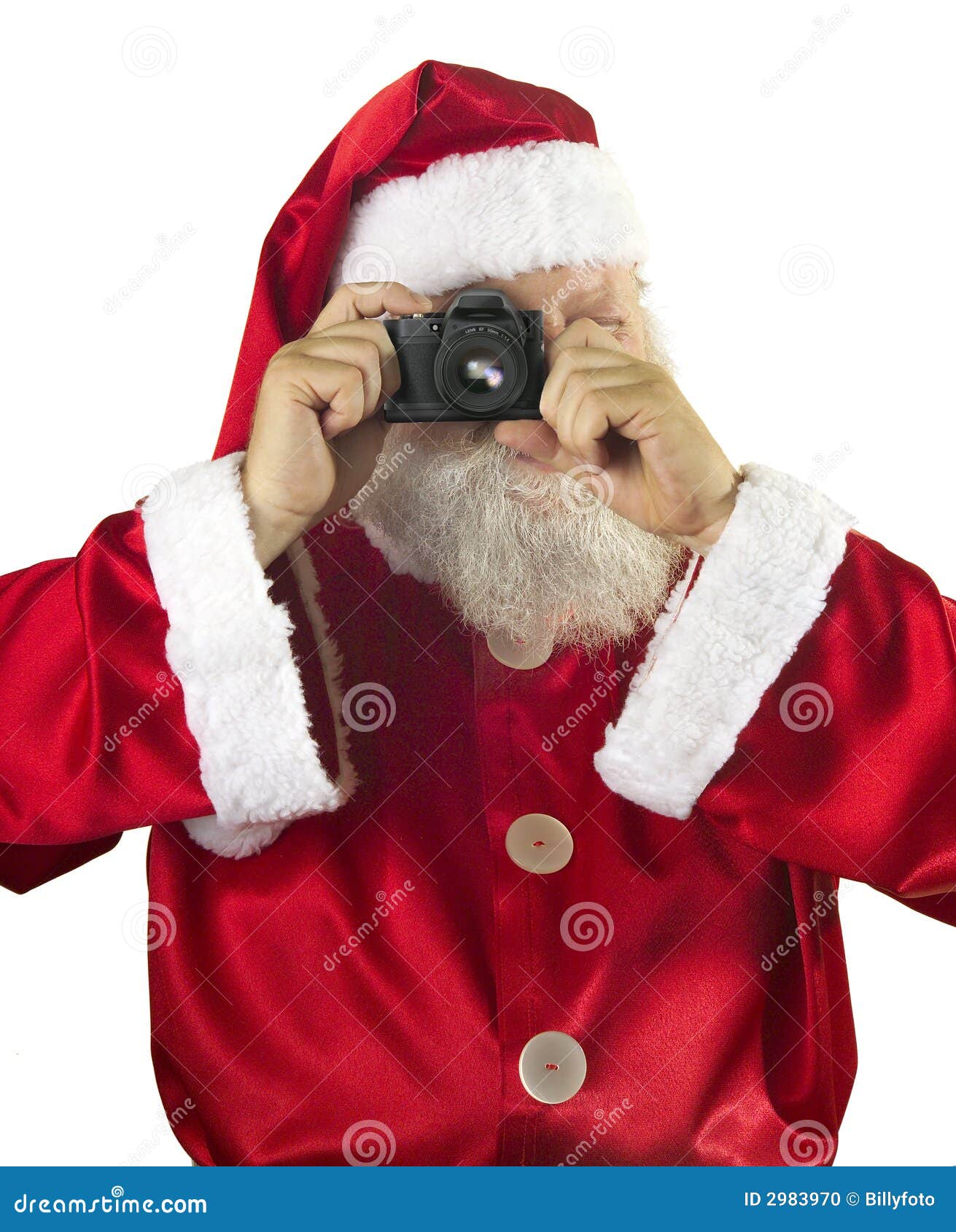 Santa Claus Photographer Stock Photo - Image: 2983970