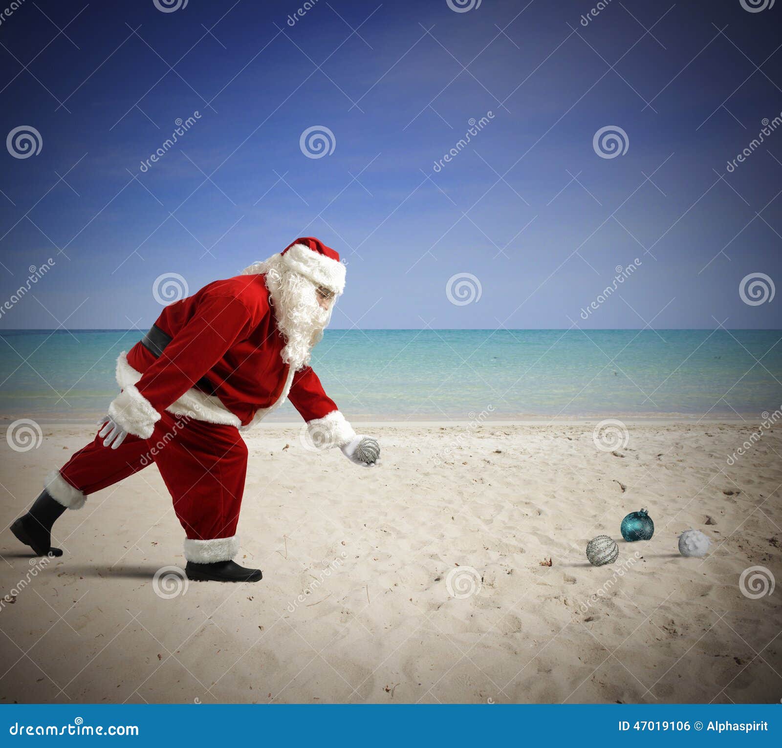 Santa claus play stock photo. Image of relaxation, beard - 47019106