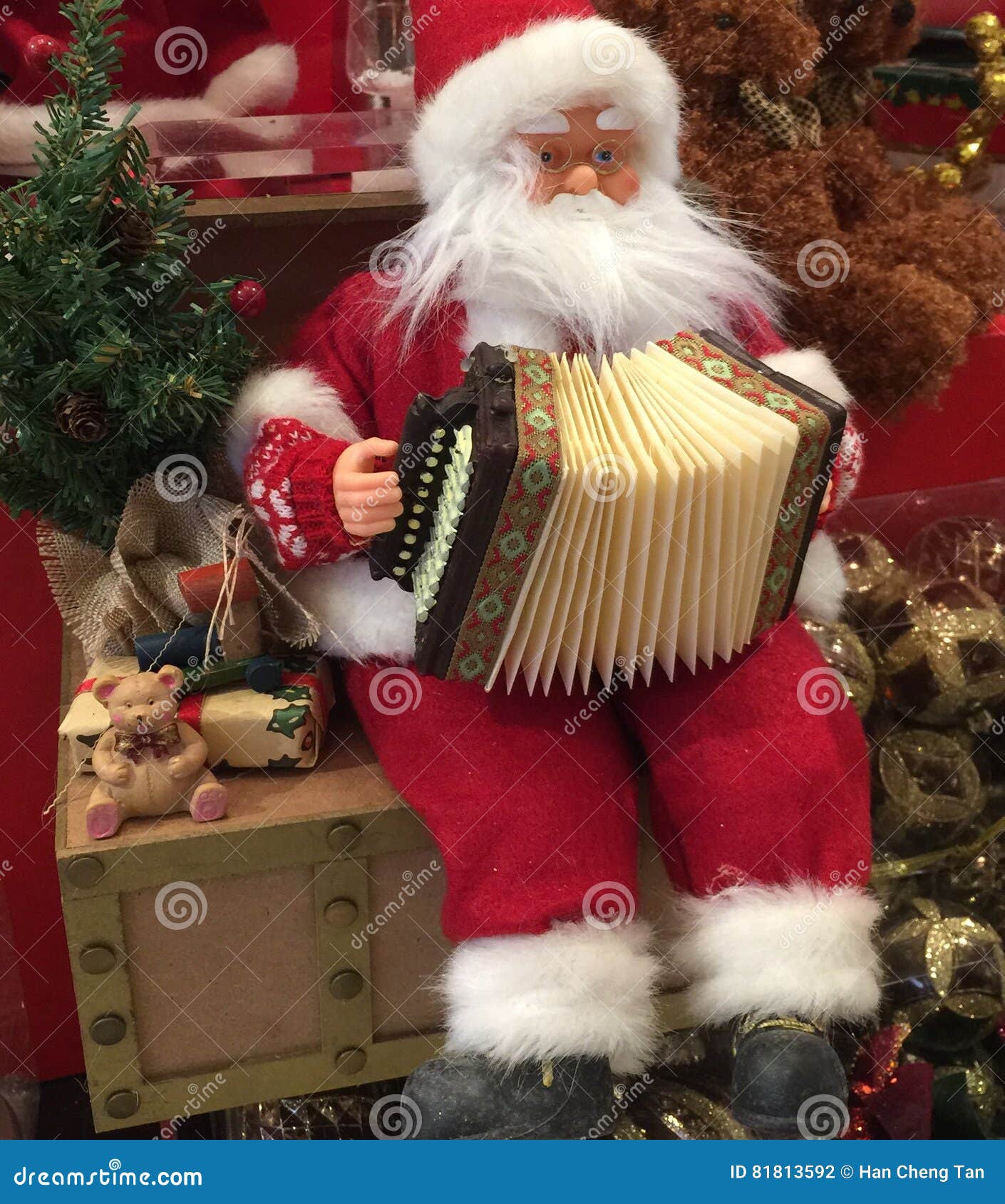 Santa Claus stock photo. Image of santa, decorations - 81813592