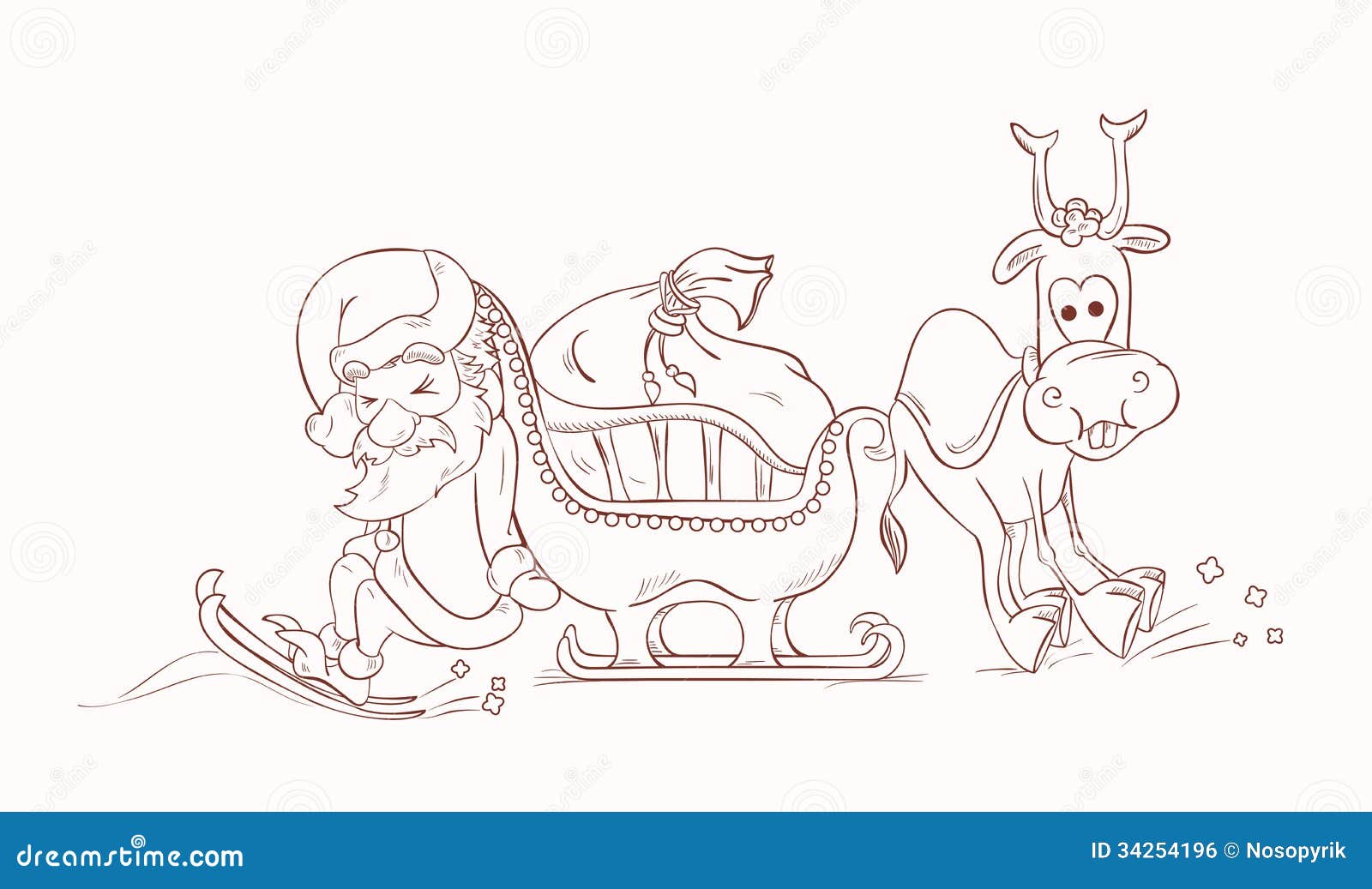 Man Pushing A Snow Blower Or Snow Thrower Cartoon Retro Black And White ...