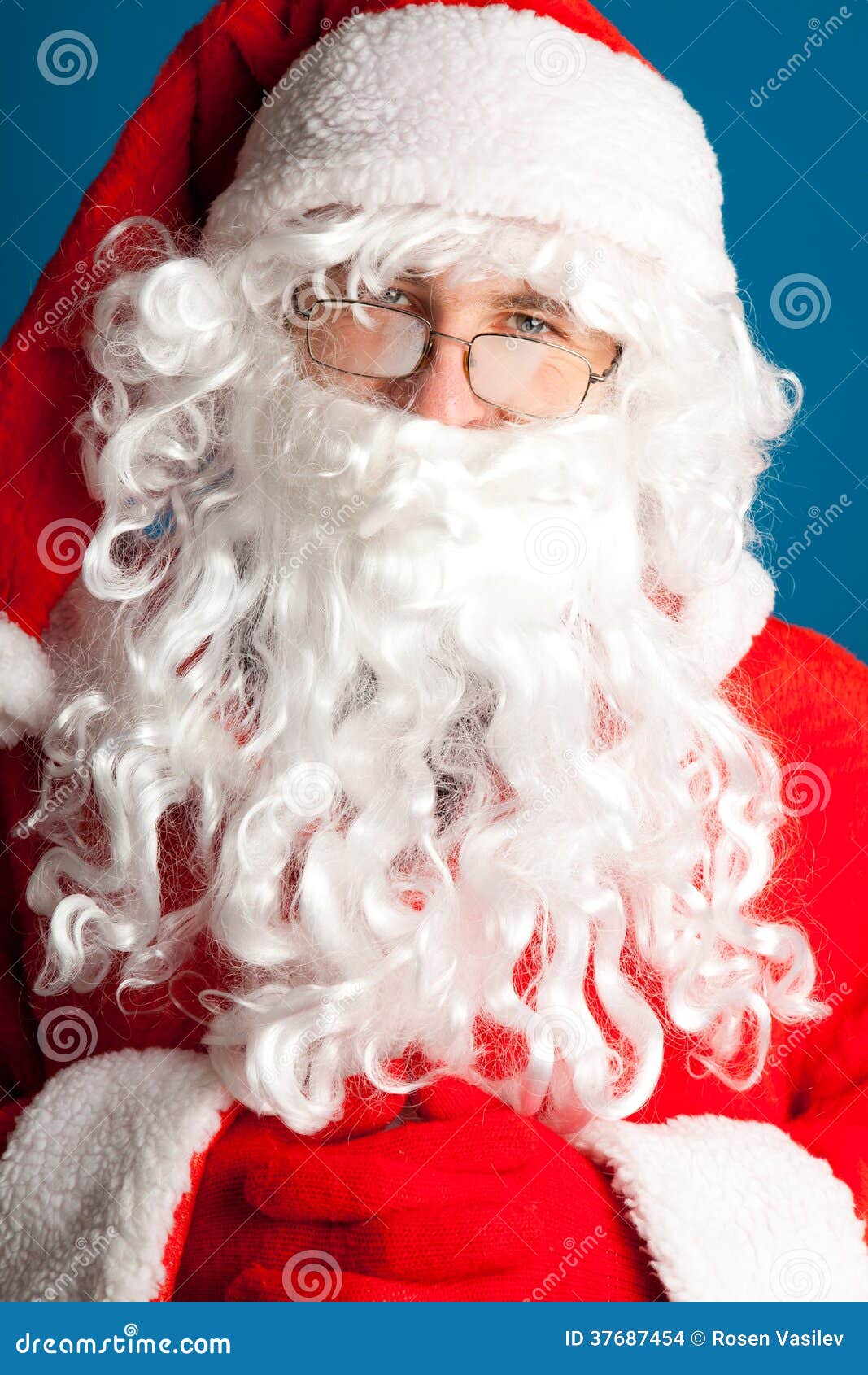 Santa Claus stock photo. Image of claus, father, background - 37687454