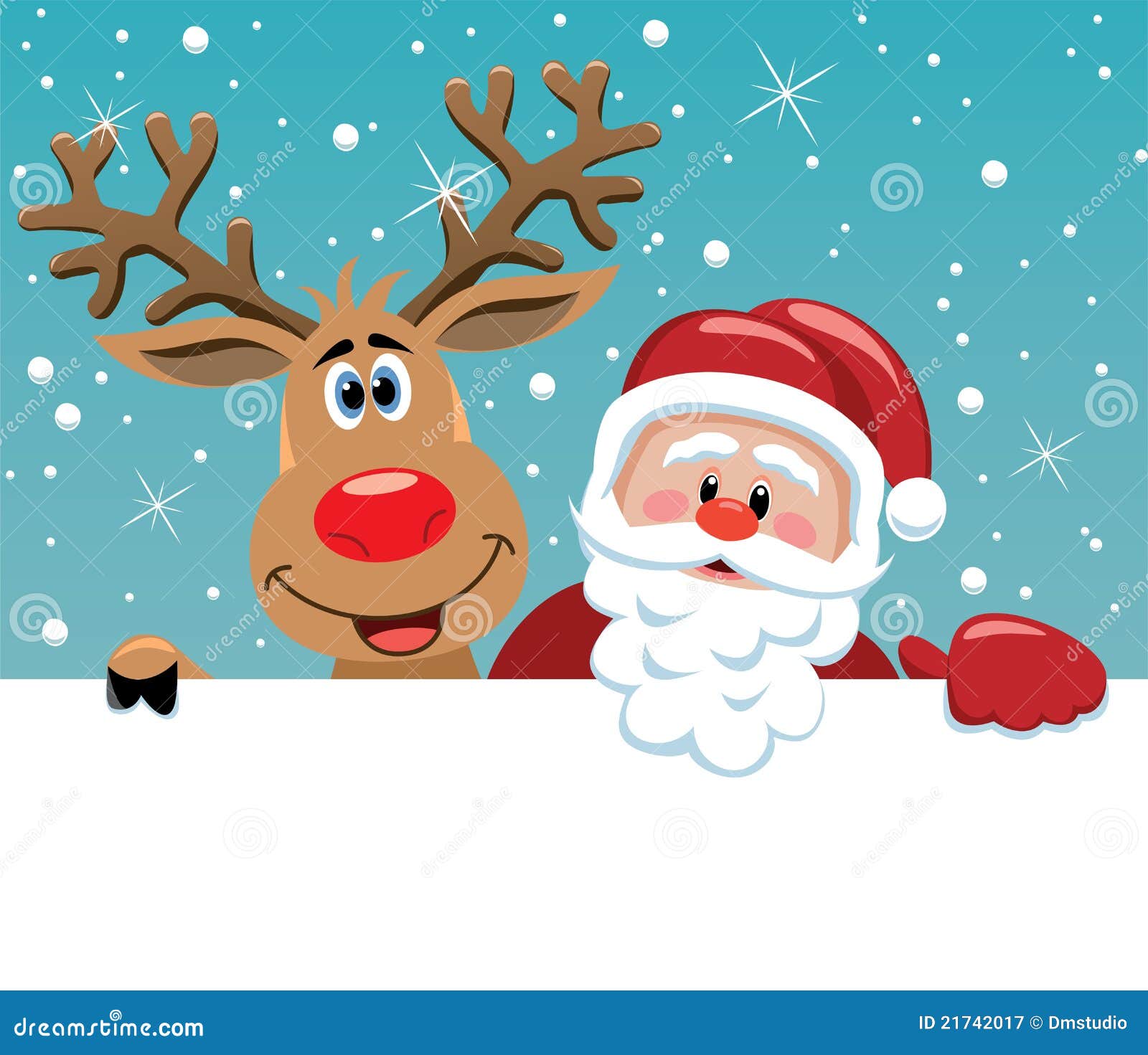 Santa Claus OK Hand Vector Illustration | CartoonDealer.com #78544368