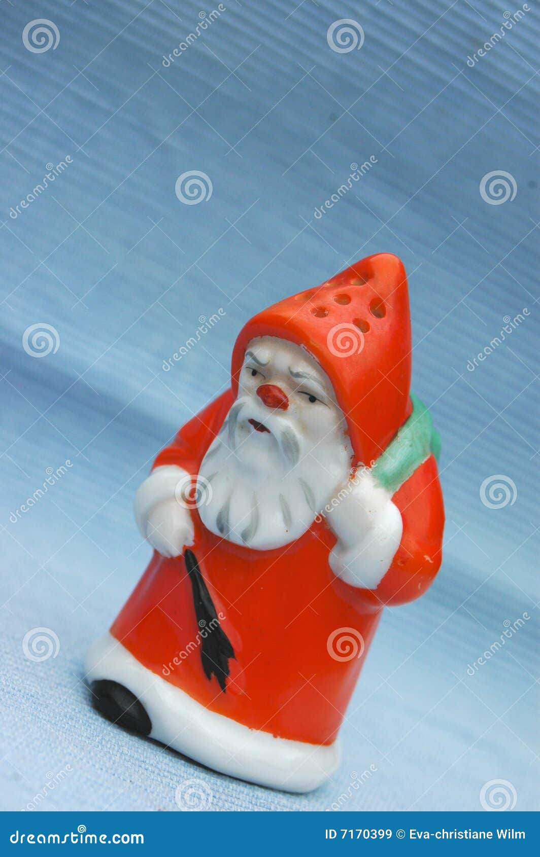 Santa Claus salt shaker stock image. Image of kringle - 7170399