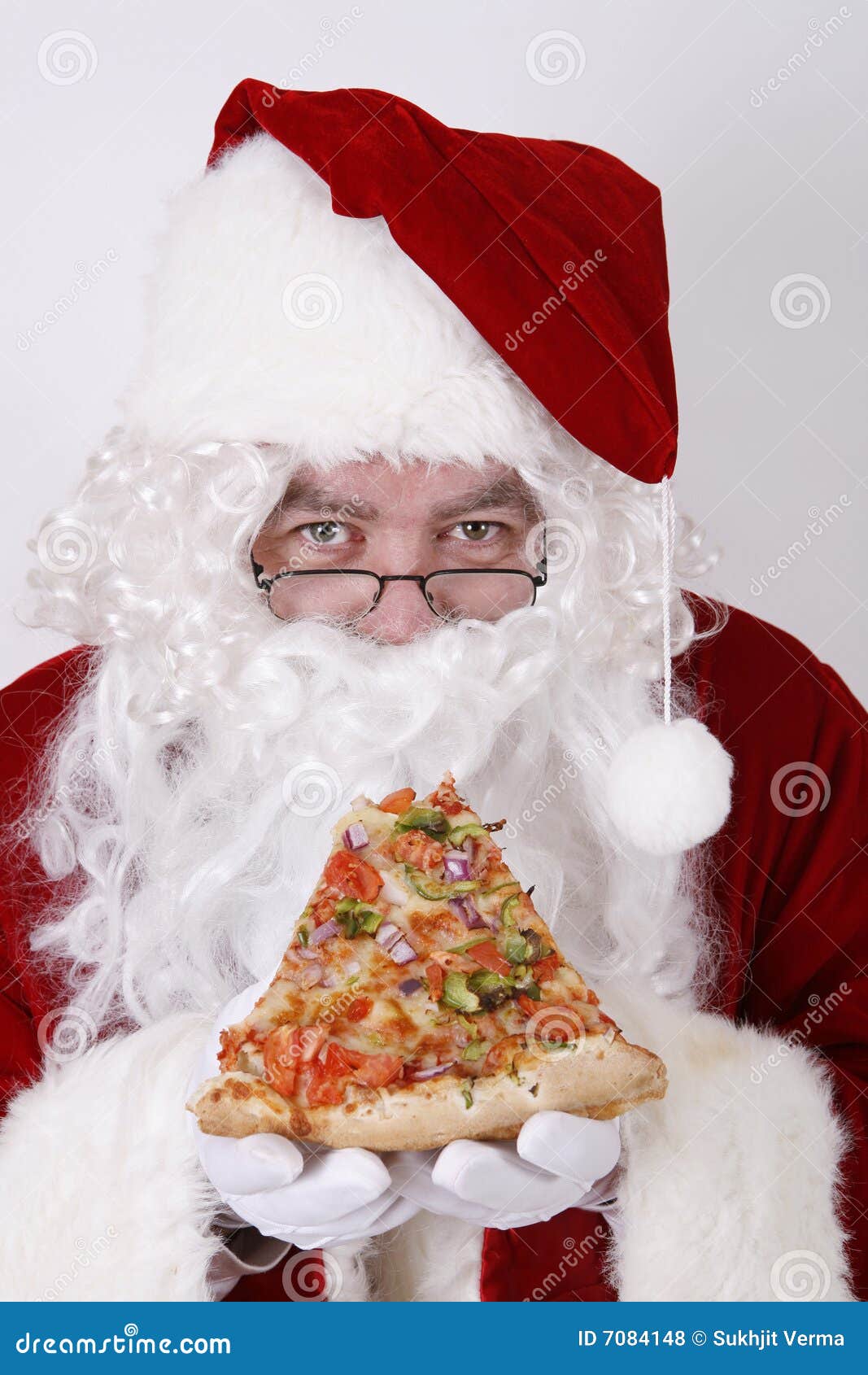 Santa claus smiling stock photo. Image of santa, gifts - 7084148