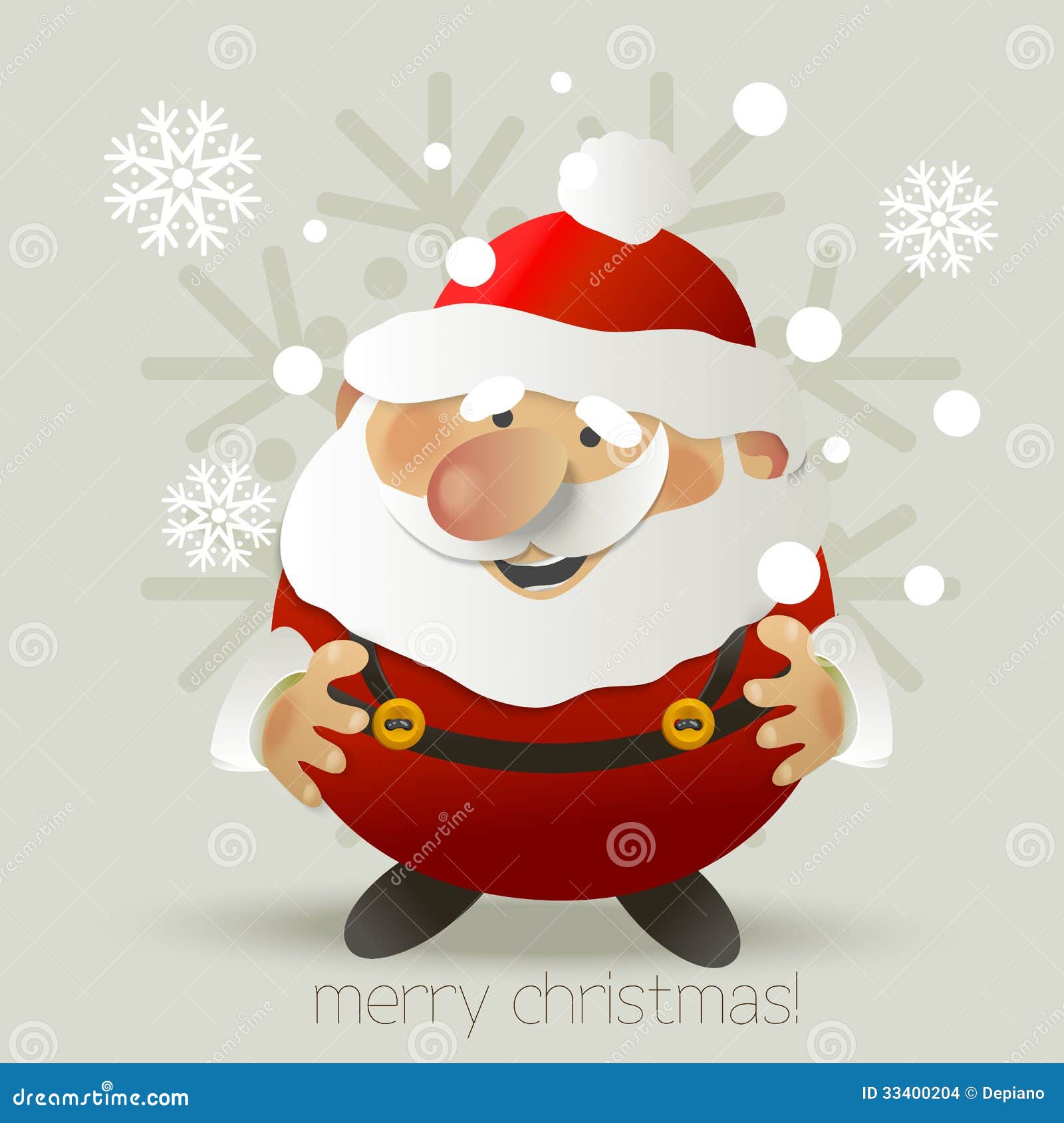 Santa Claus. Vector Illustration Stock Vector - Illustration of design ...