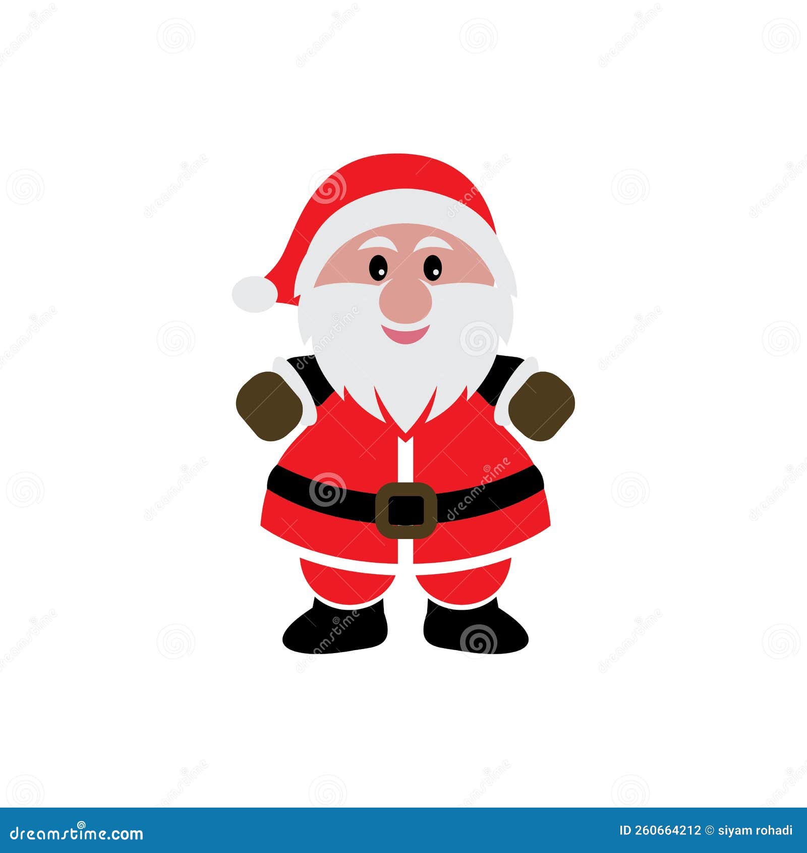 Santa Claus Vector Illustrations Design Icon Stock Vector ...